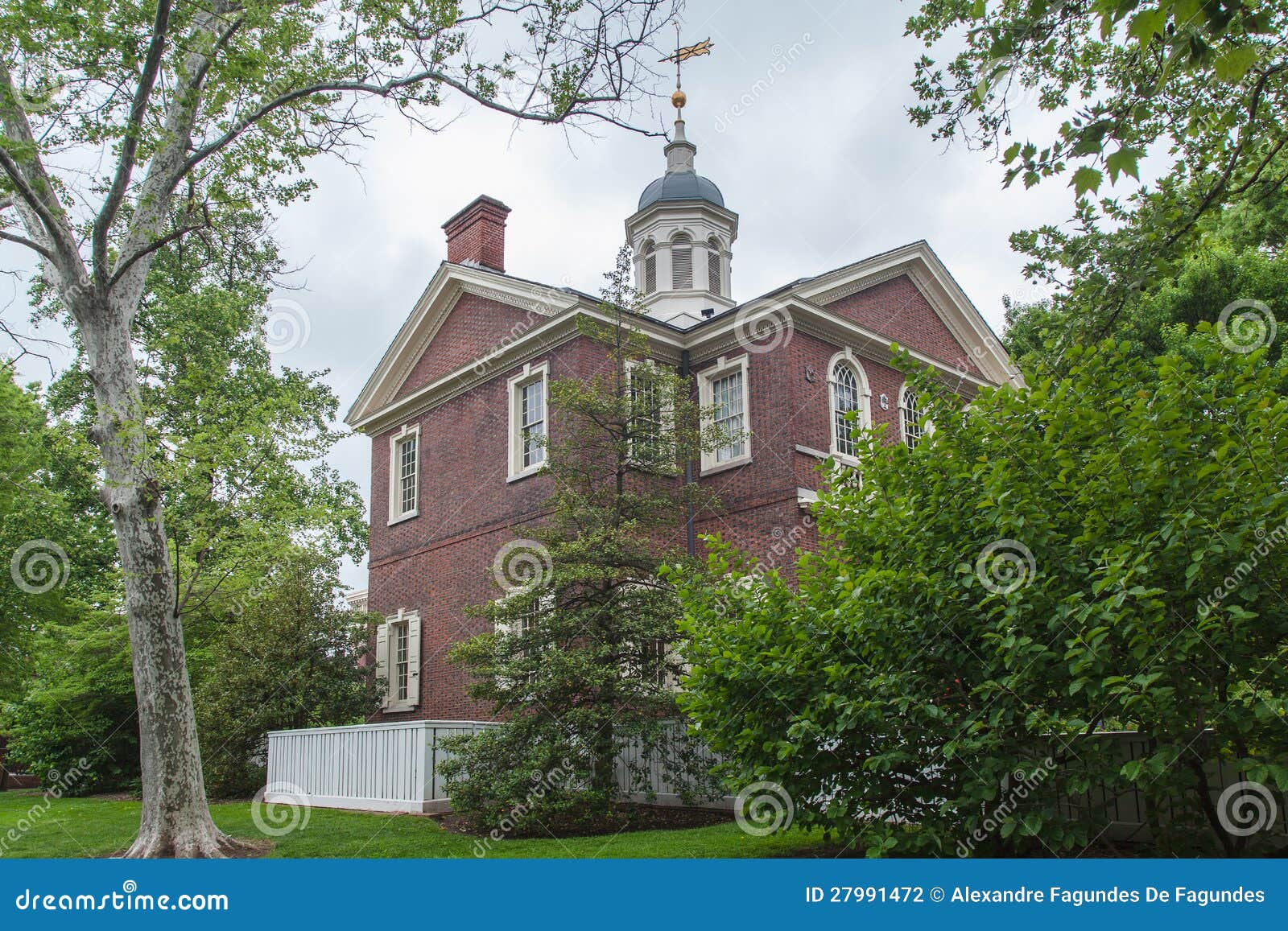 Carpenters Hall Philadelphia Stock Photo - Image of states ...