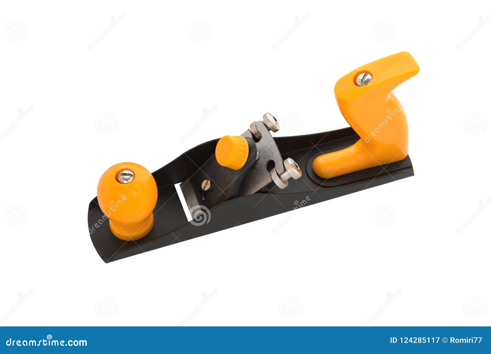 Carpenters Wood Plane. Wood Planes on White. Stock Image - Image of ...