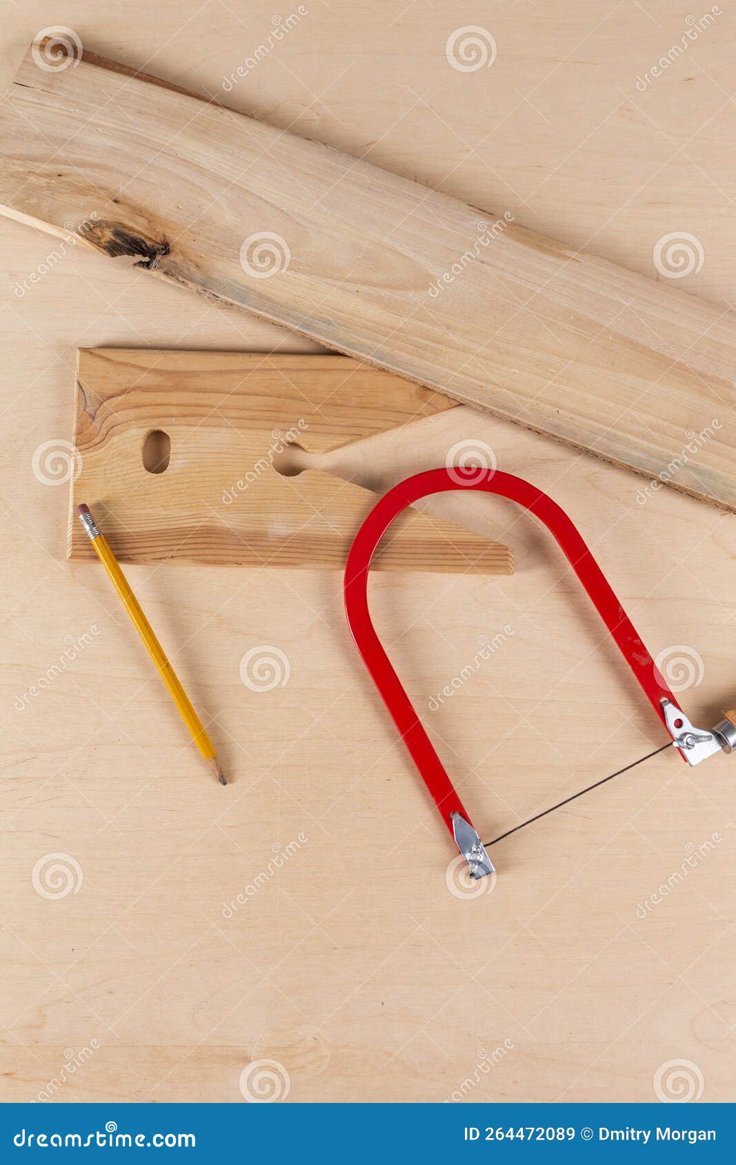 Carpentry Concepts and Ideas. Lineup of Assorted Work Tools on Wood ...