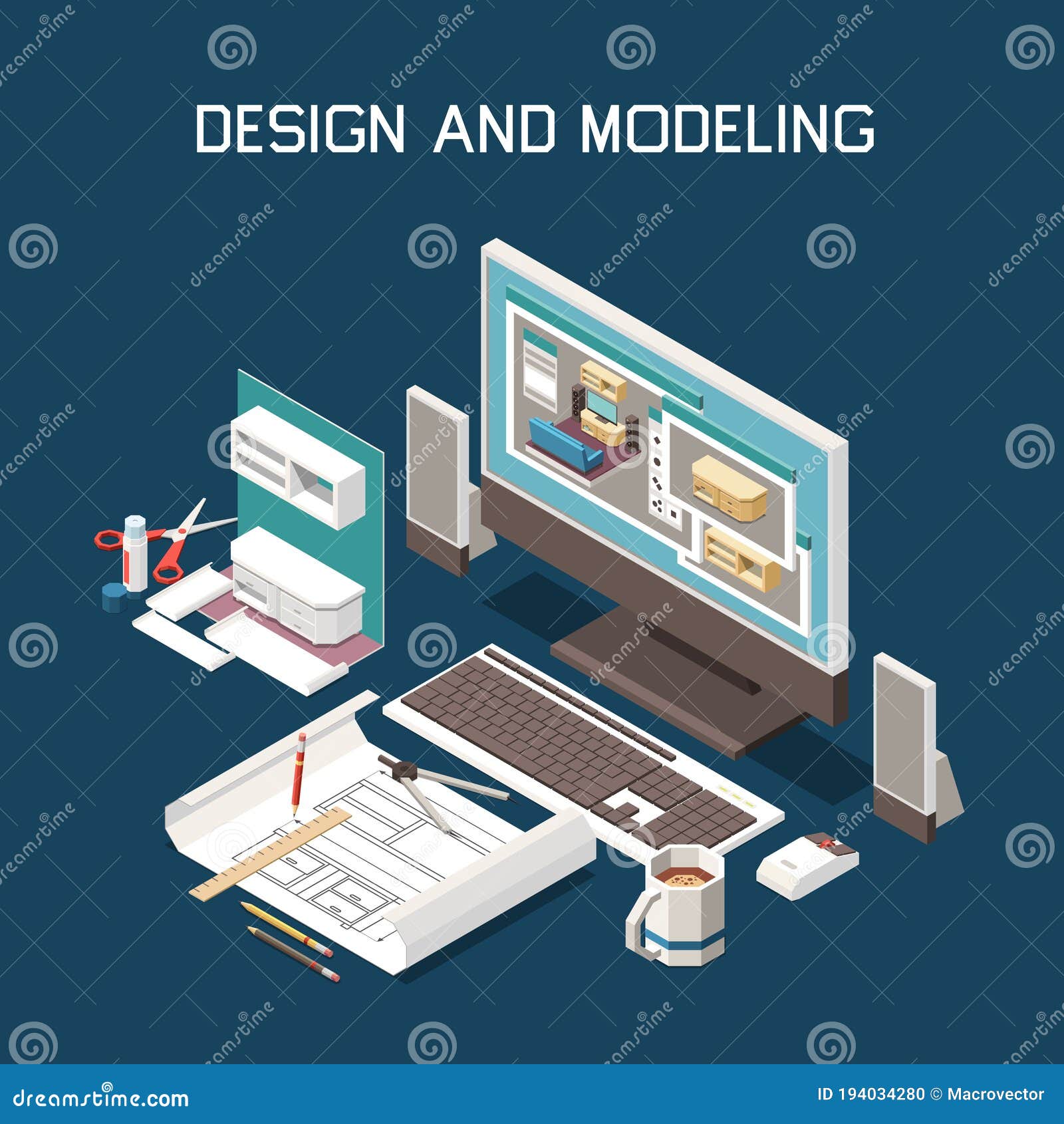 Computer 3d Modeling Of The Temperature Distribution On The Surface Of ...