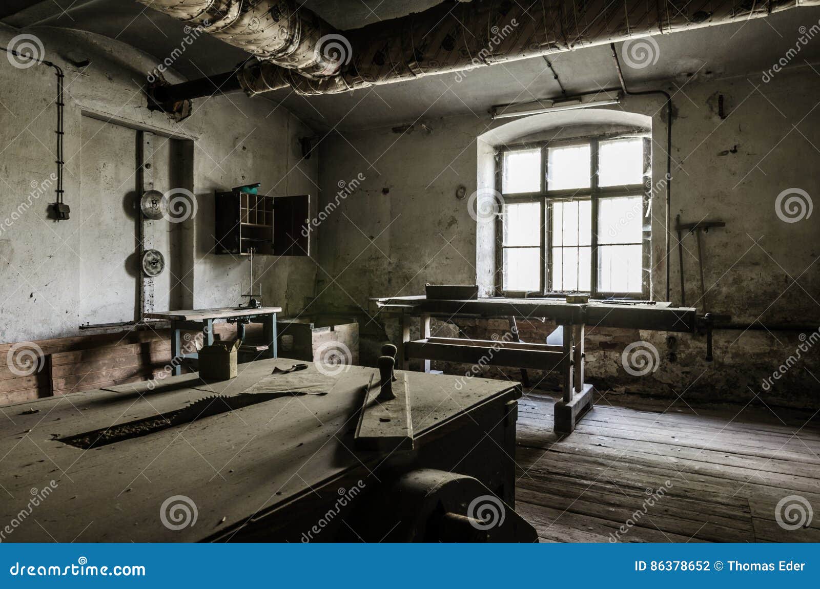 Carpentry in factory stock photo. Image of oblivion, operation - 86378652