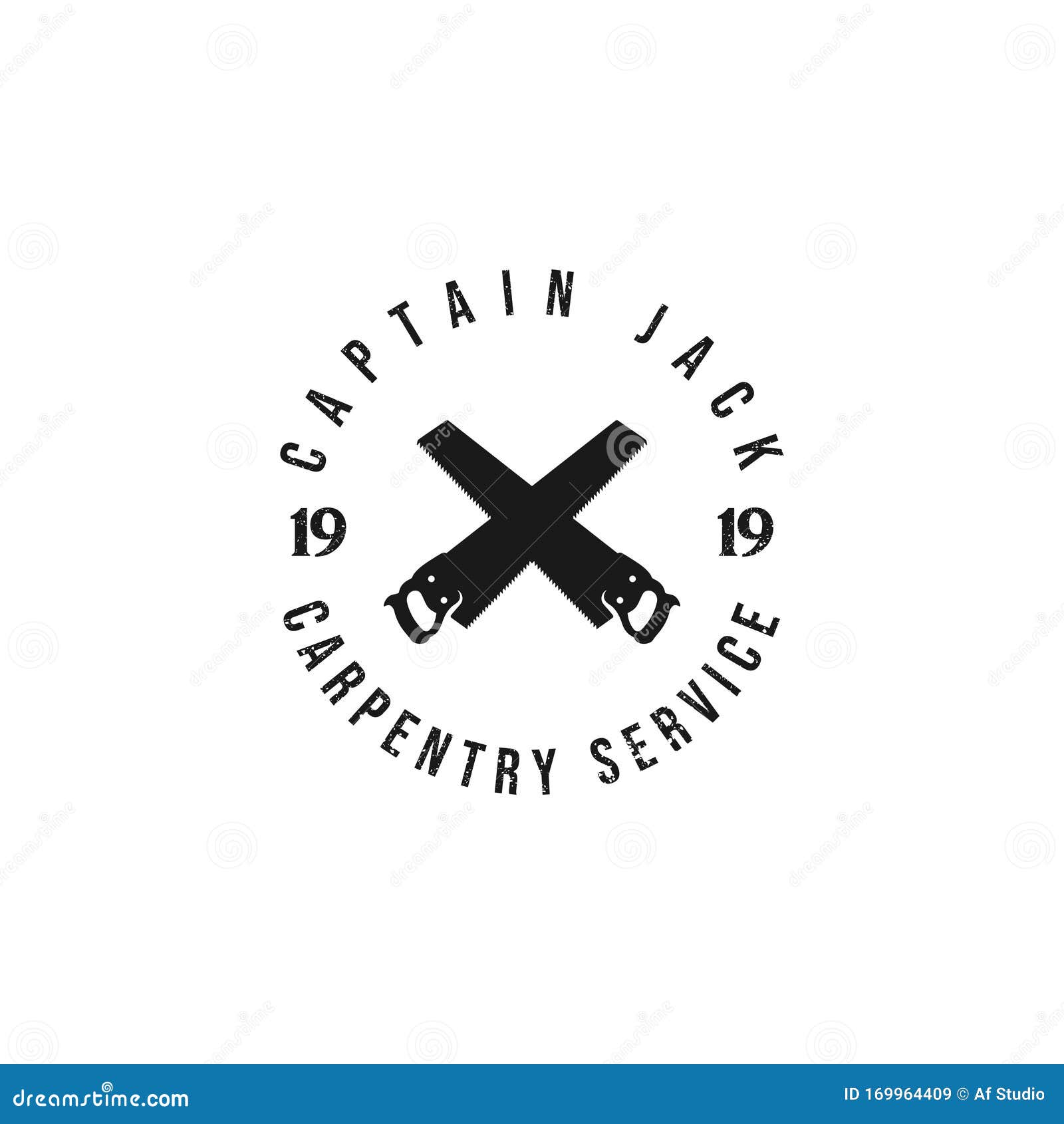 Carpentry Service Logo , Logo Design Vector Stock Vector - Illustration ...