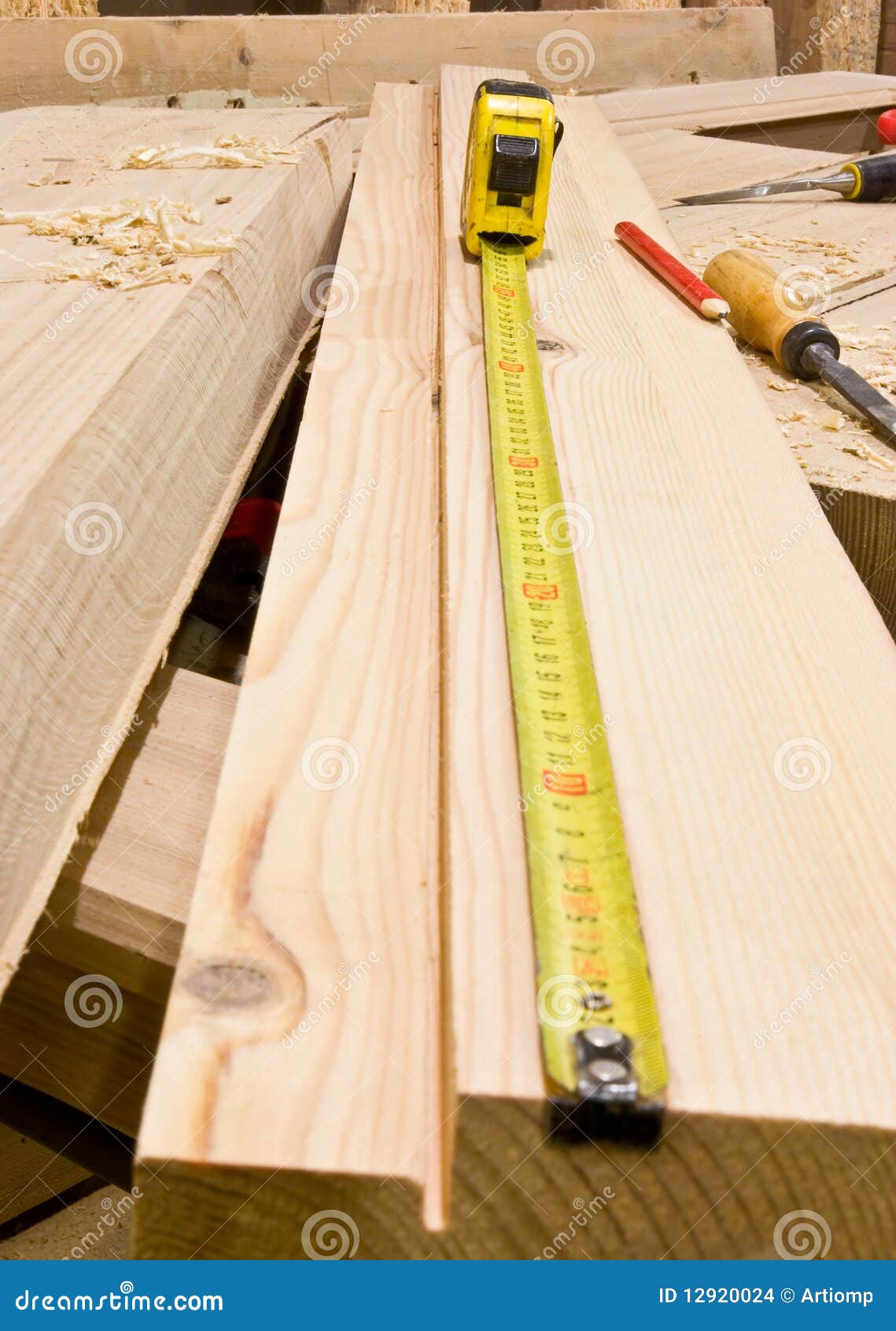 Carpentry tape measure stock photo. Image of instrument - 12920024