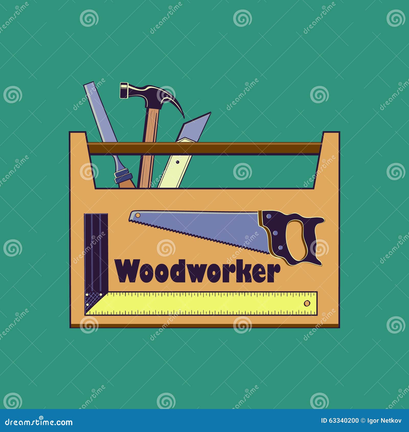 Carpentry Tool,labels and Design Elements Stock Vector - Illustration ...
