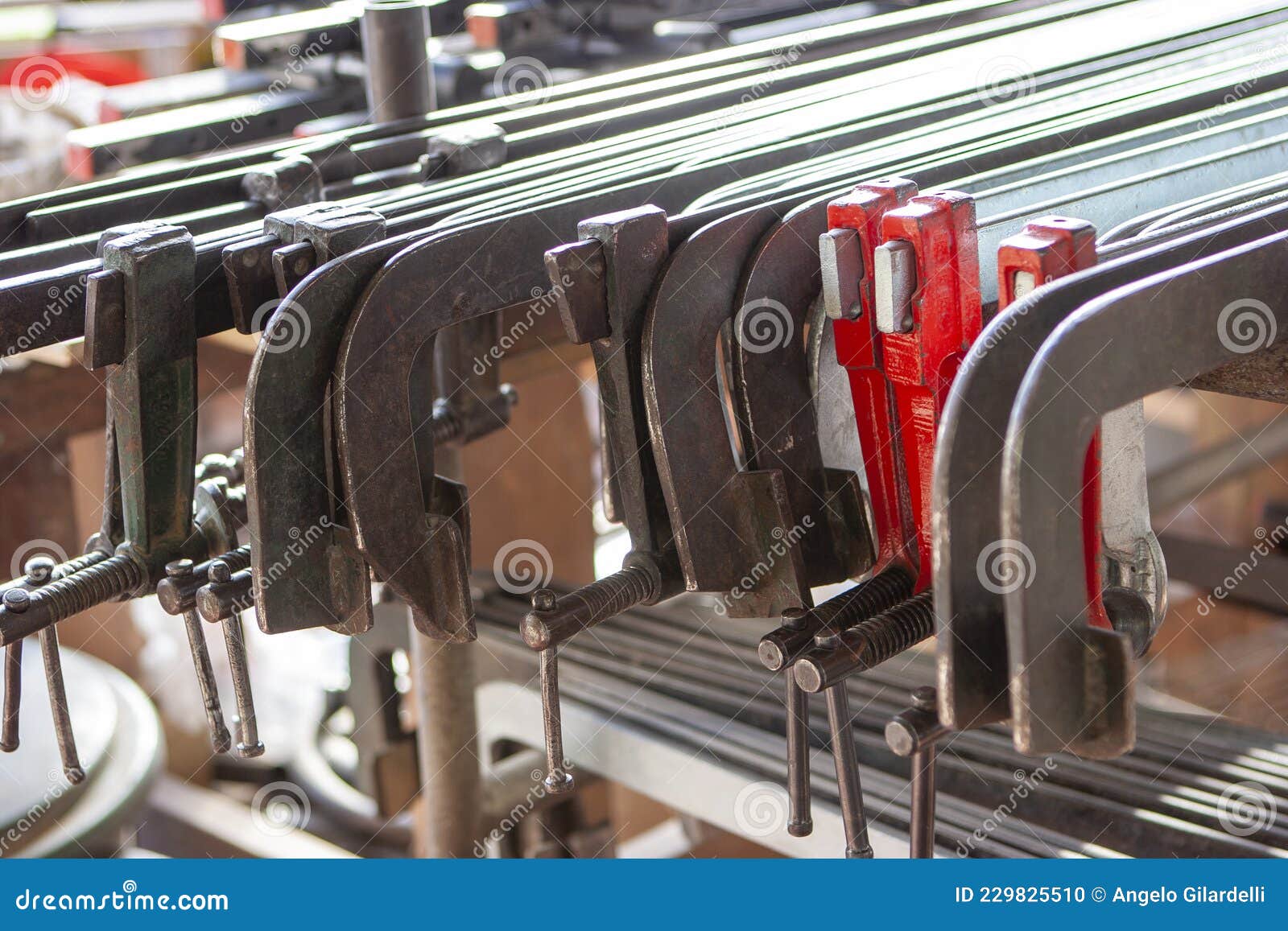 Carpentry Tools - Manufacturing Industry Detail Stock Photo - Image of ...