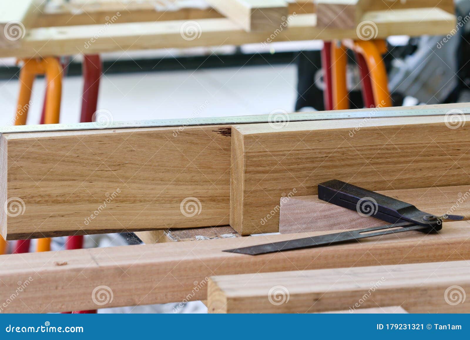 Diy Carpentry Working from Home Stock Image - Image of wood, timber ...