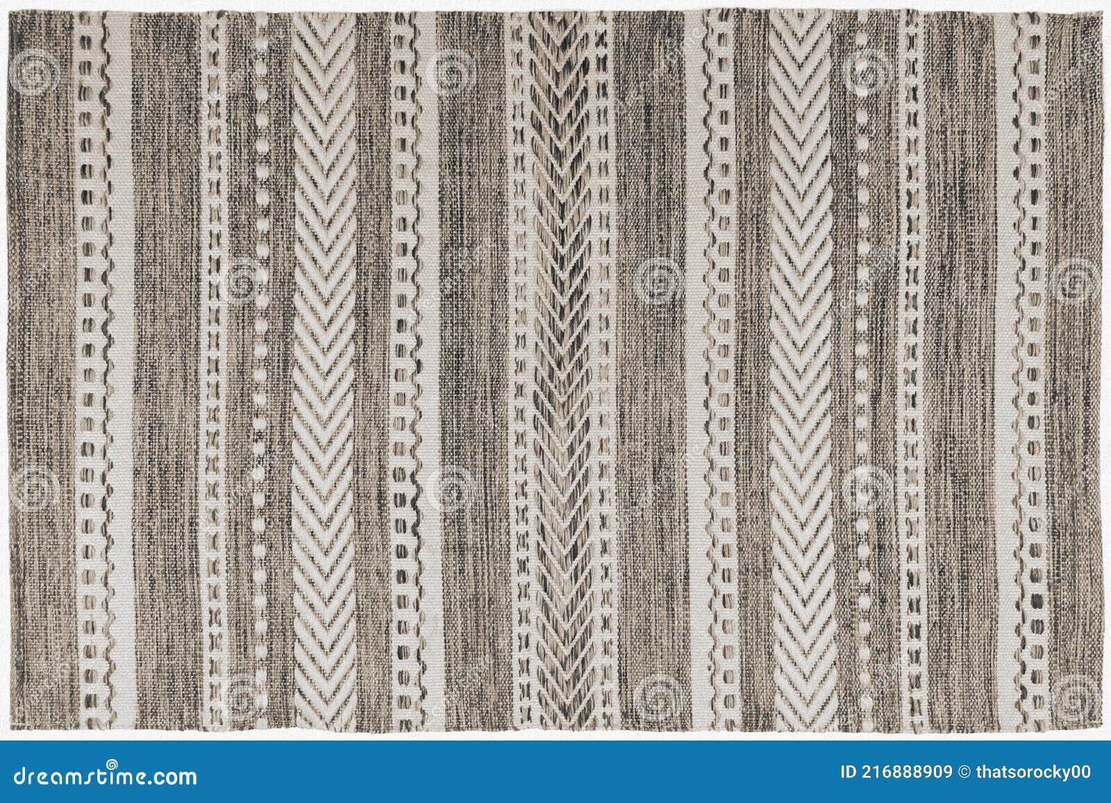 Carpet Bathmat and Rug Boho Style Ethnic Design Pattern with Distressed ...