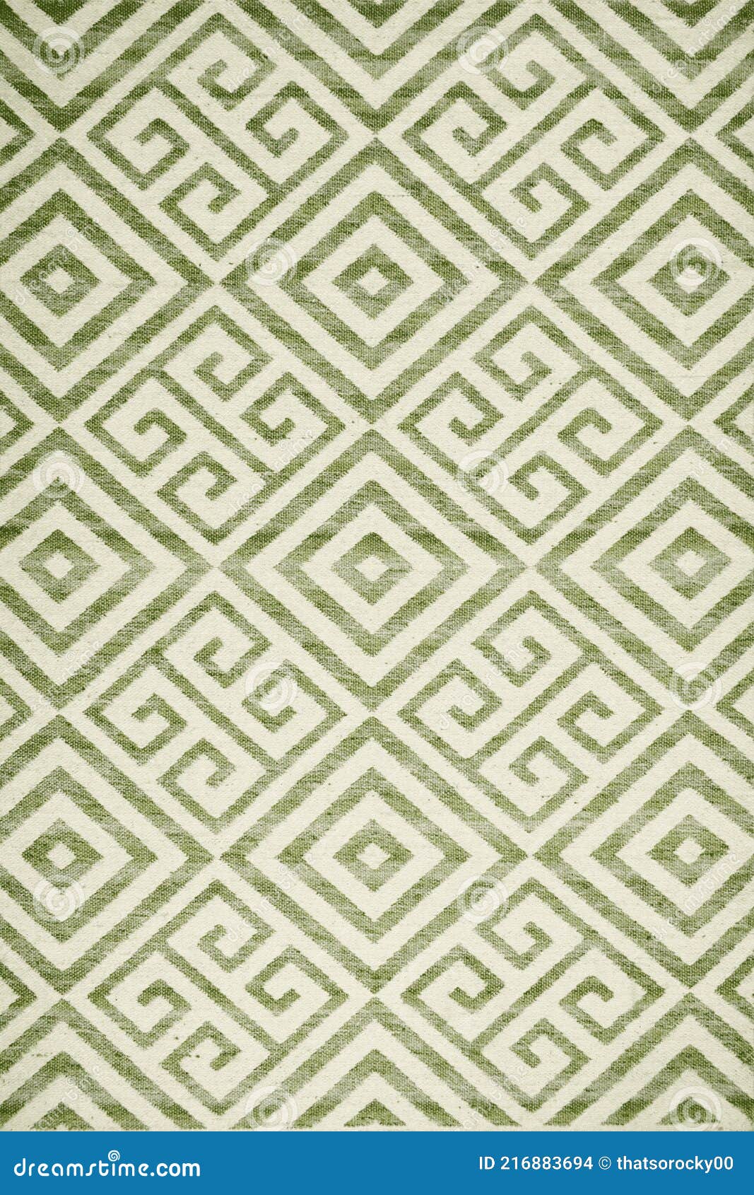 Carpet Bathmat and Rug Boho Style Ethnic Design Pattern with Distressed ...