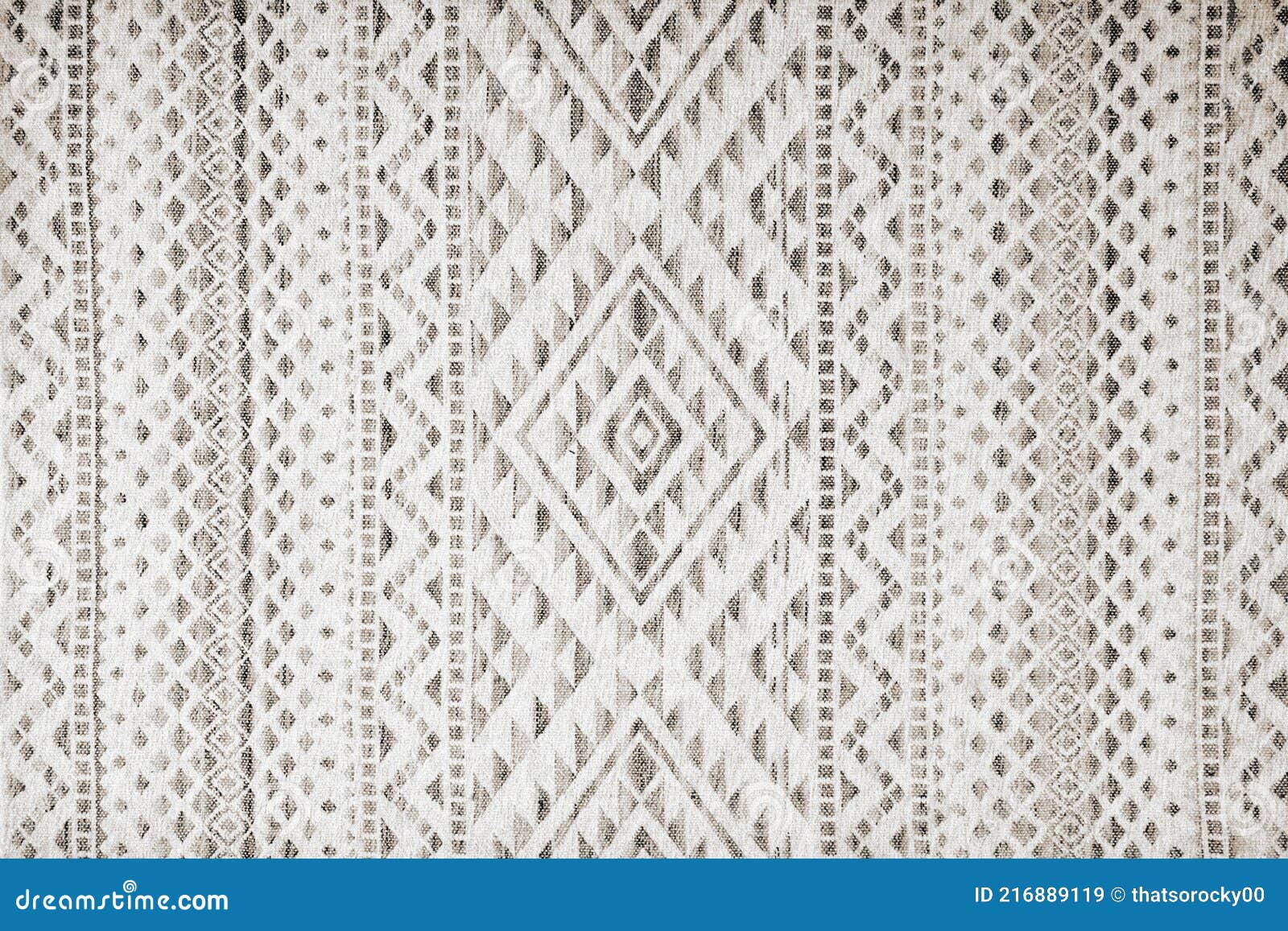 Carpet And Bathmat Boho Style Ethnic Design Pattern With Distressed ...