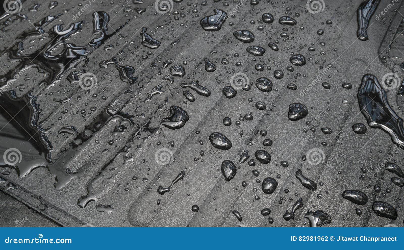 Carpet Car with Water Drop. Stock Photo - Image of auto, mats: 82981962