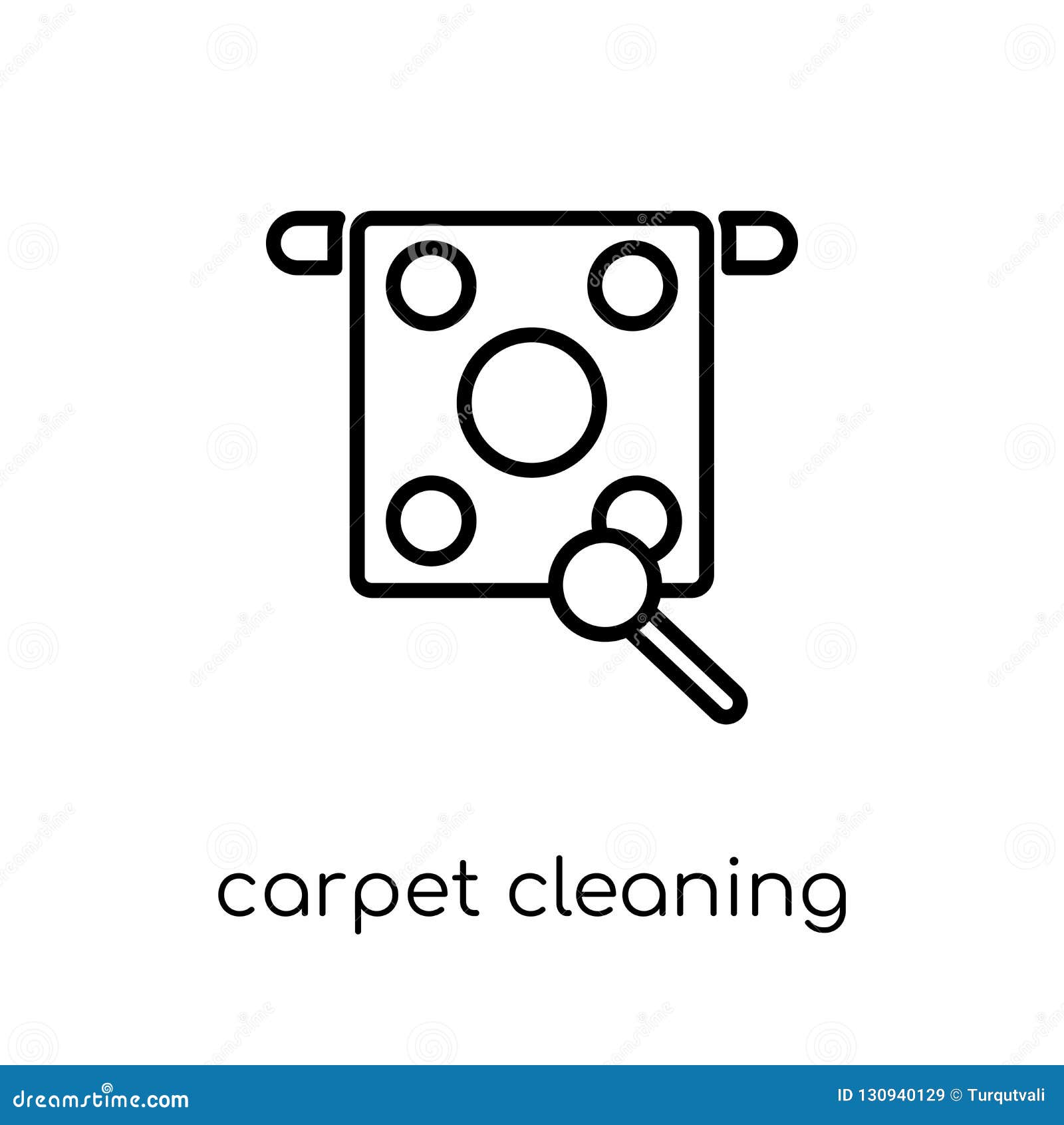 Carpet Cleaning Icon. Trendy Modern Flat Linear Vector Carpet Cl Stock ... Carpet Cleaning Icon. Trendy Modern Flat Linear Vector Carpet Cl Stock ...