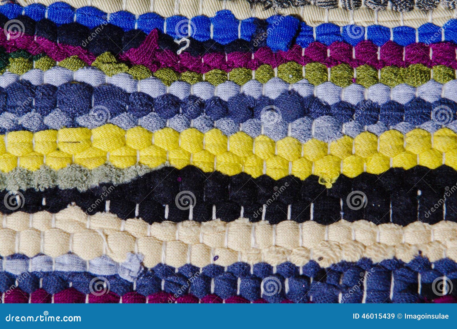 Carpet of colored rags stock image. Image of miscellanea - 46015439