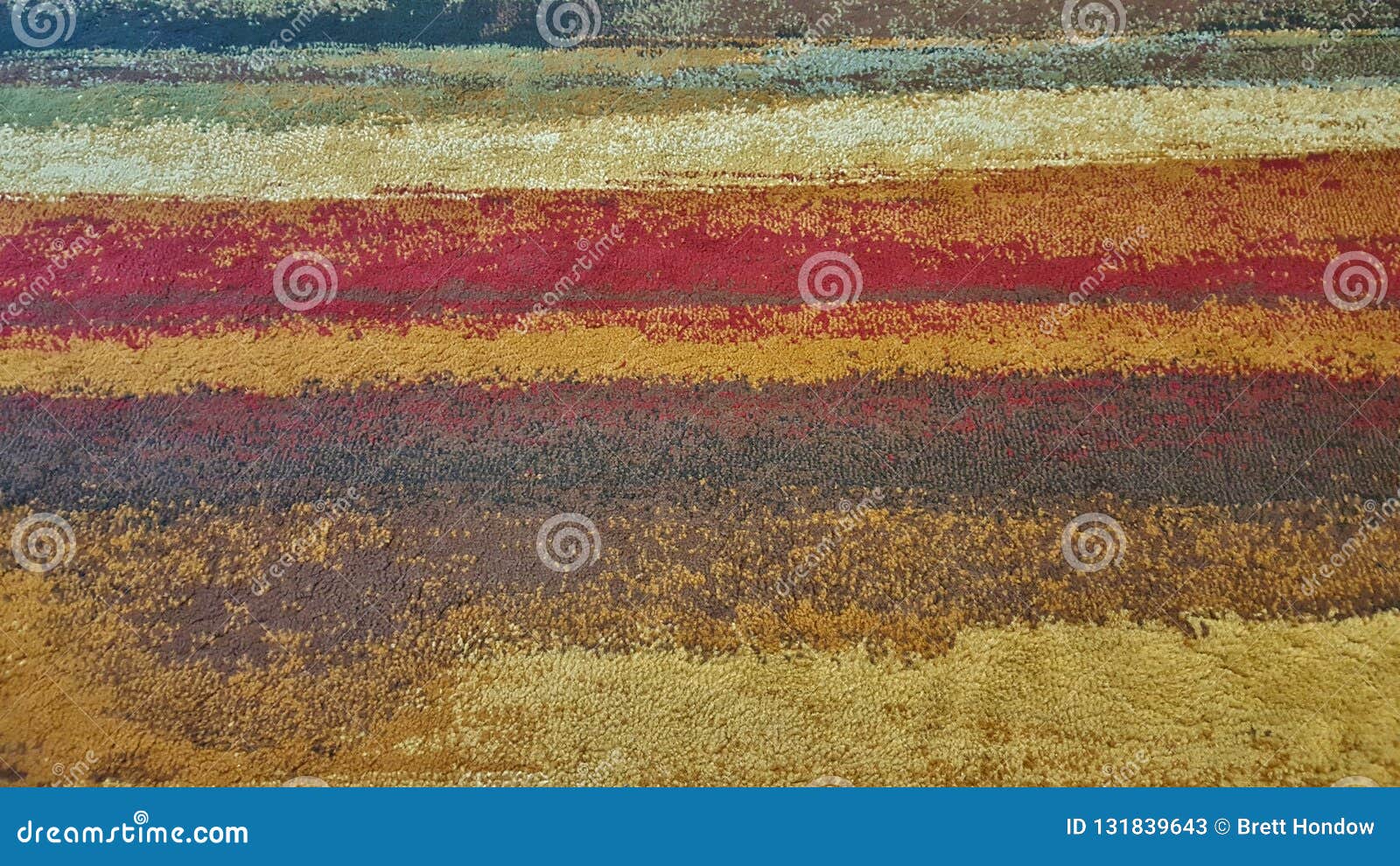 Carpet Design with Different Layered Colors. Stock Image - Image of ...