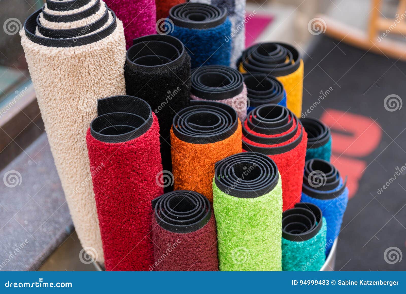 Carpet stock image. Image of colourful, stack, texture - 94999483