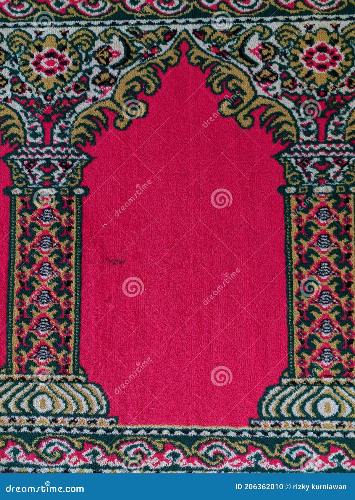 The carpet for Muslim stock photo. Image of carpet, islam - 206362010