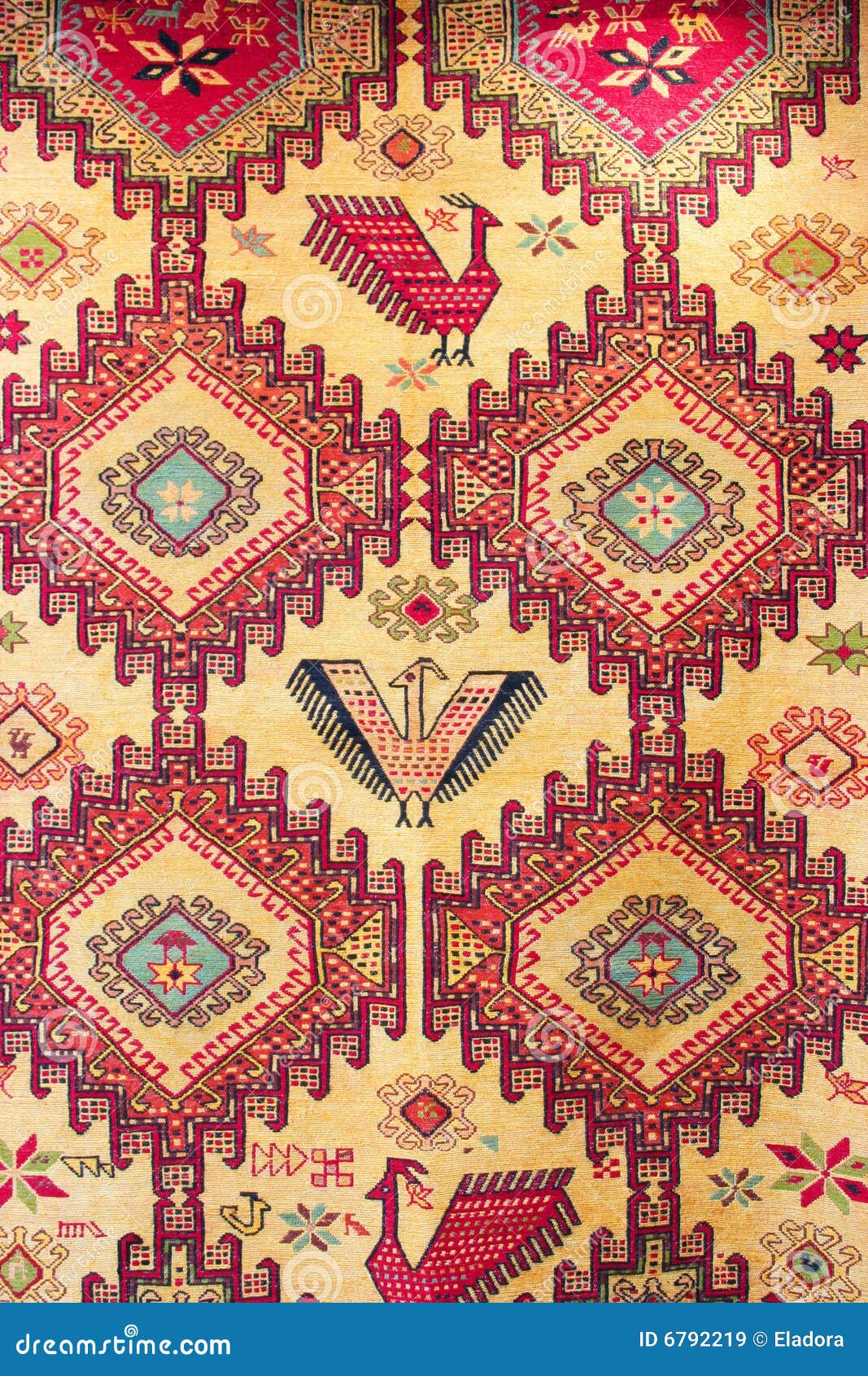 Carpet with pattern stock image. Image of asian, decoration - 6792219