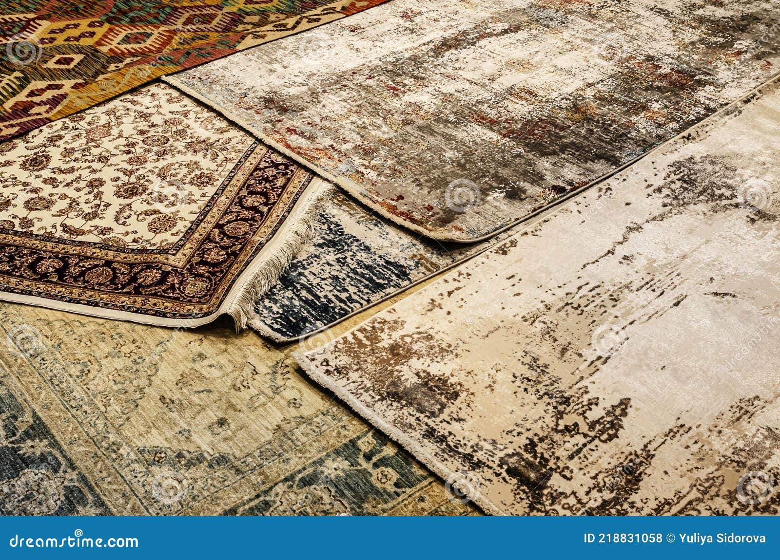 Carpet Patterned Background Factory Carpets Delicate Pattern Persian ...