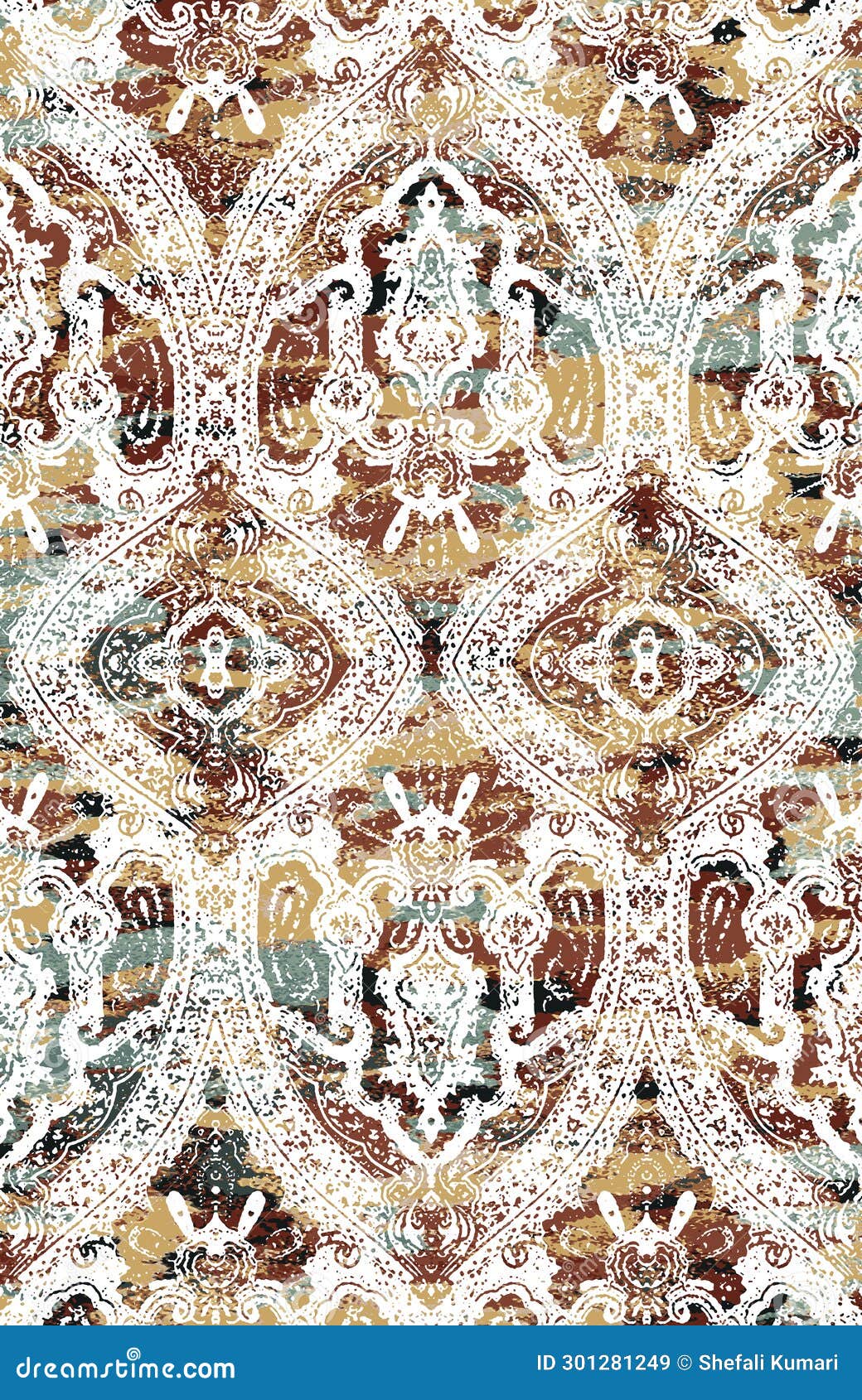 Carpet and Rugs Textile Design with Grunge and Distressed Texture ...