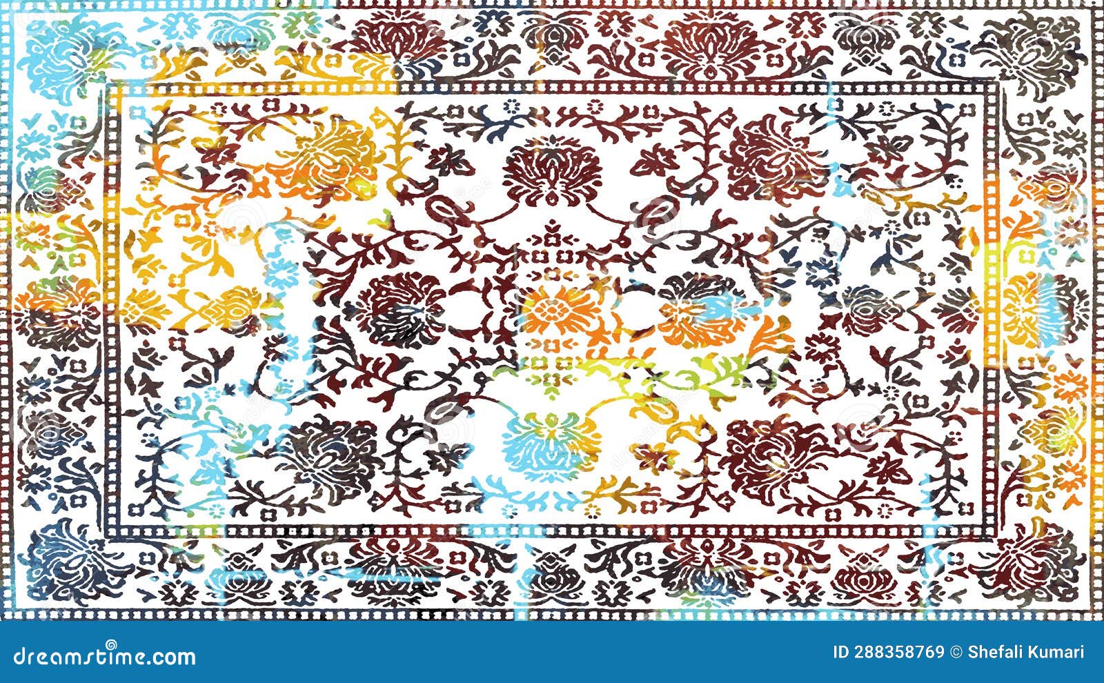 Carpet and Rugs Textile Design with Grunge and Distressed Texture ...