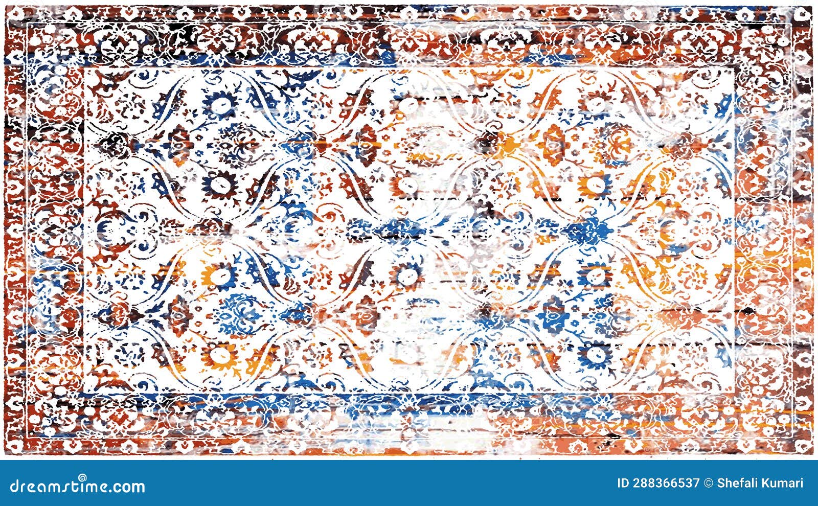 Carpet and Rugs Textile Design with Grunge and Distressed Texture ...