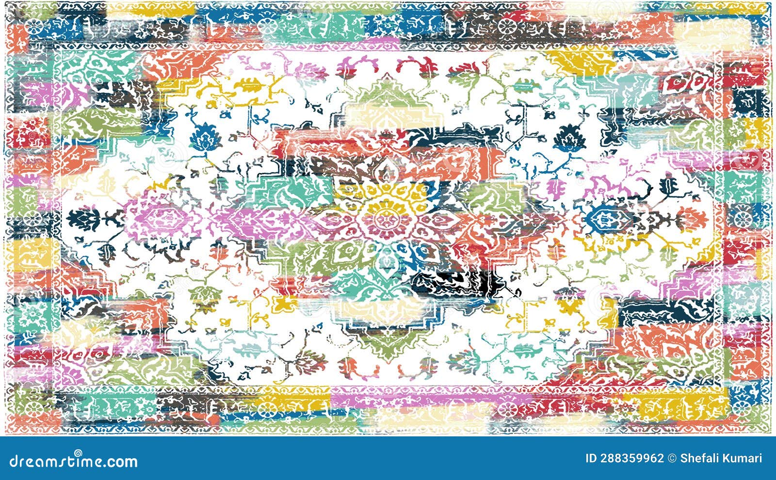 Carpet and Rugs Textile Design with Grunge and Distressed Texture ...