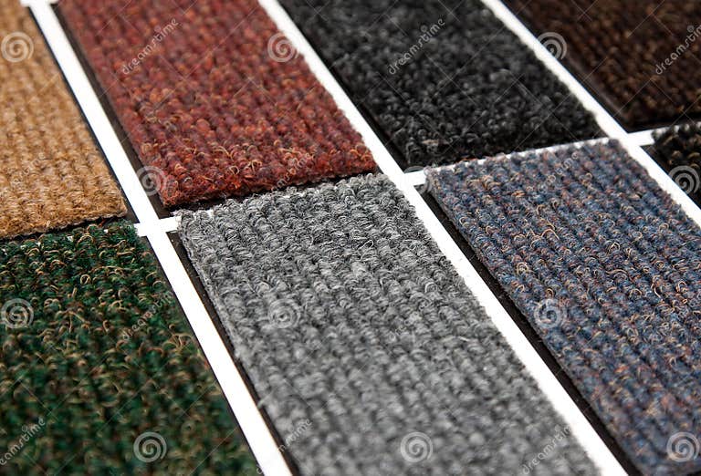 Carpet samples stock image. Image of polyester, polypropylene - 10530261