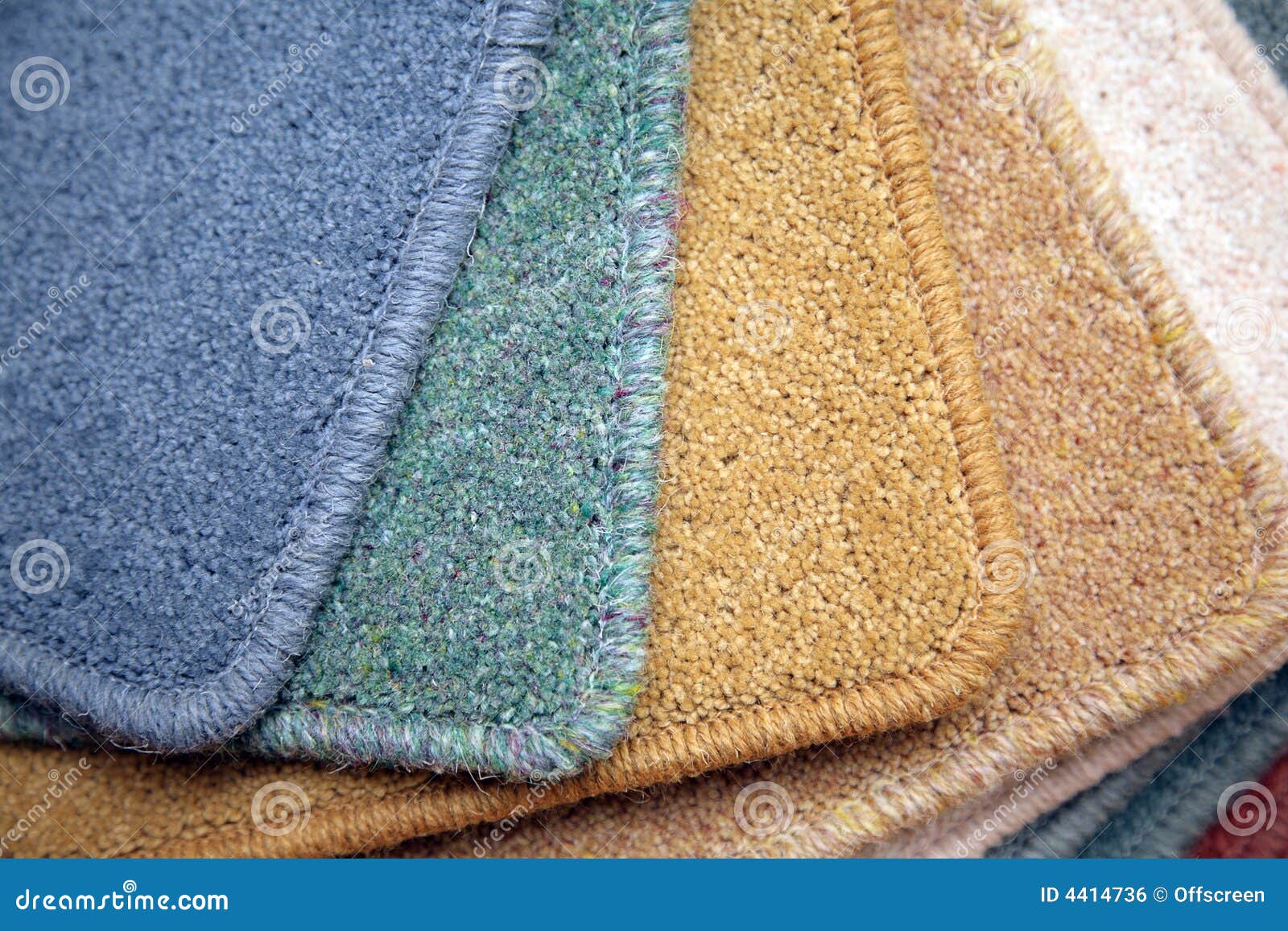 Carpet samples stock photo. Image of catalog, examples - 4414736