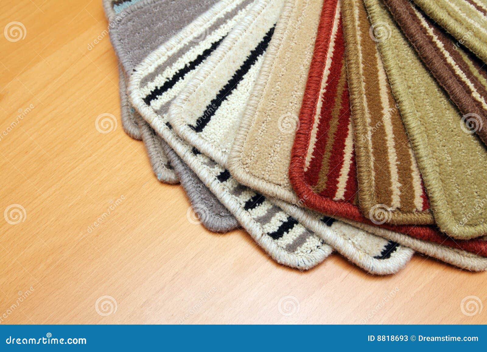 Carpet samples stock image. Image of decoration, table - 8818693