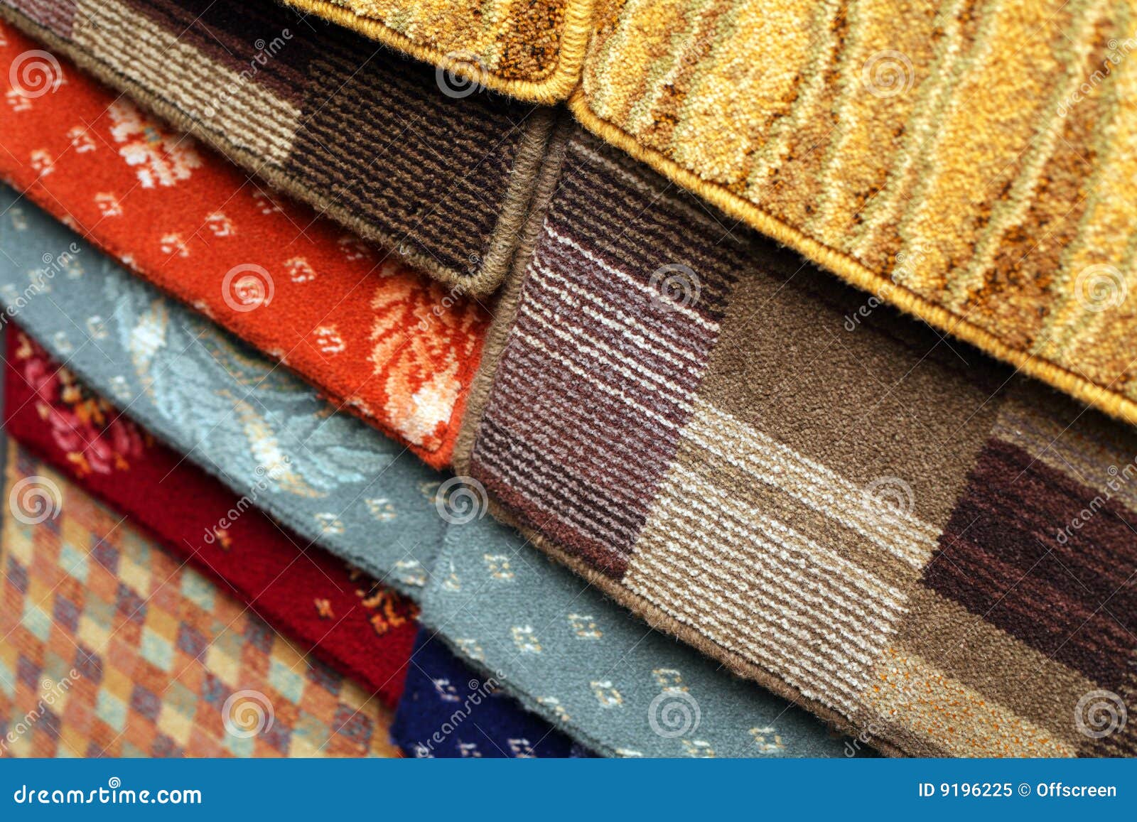Carpet samples stock image. Image of decoration, sample - 9196225