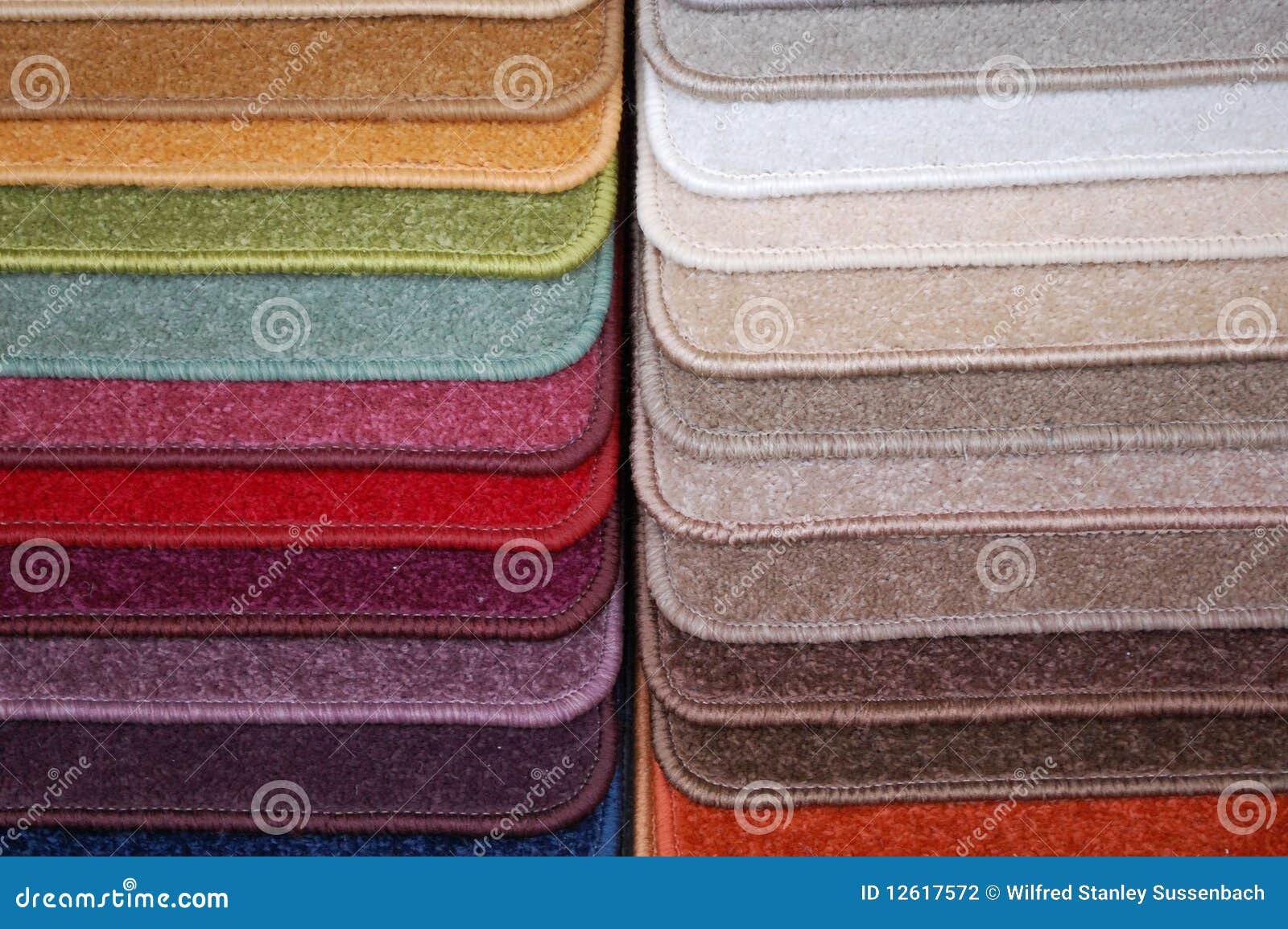 Carpet samples collection stock photo. Image of choosing - 12617572