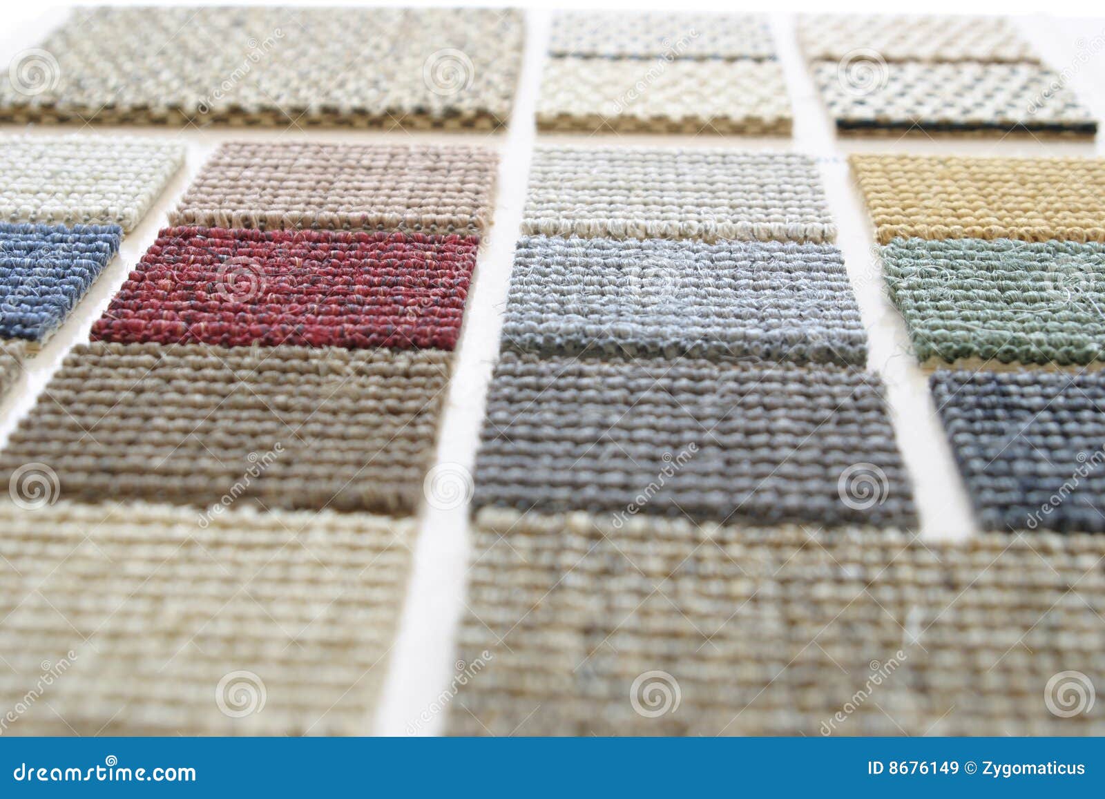 Carpet samples perspective stock image. Image of carpet - 8676149