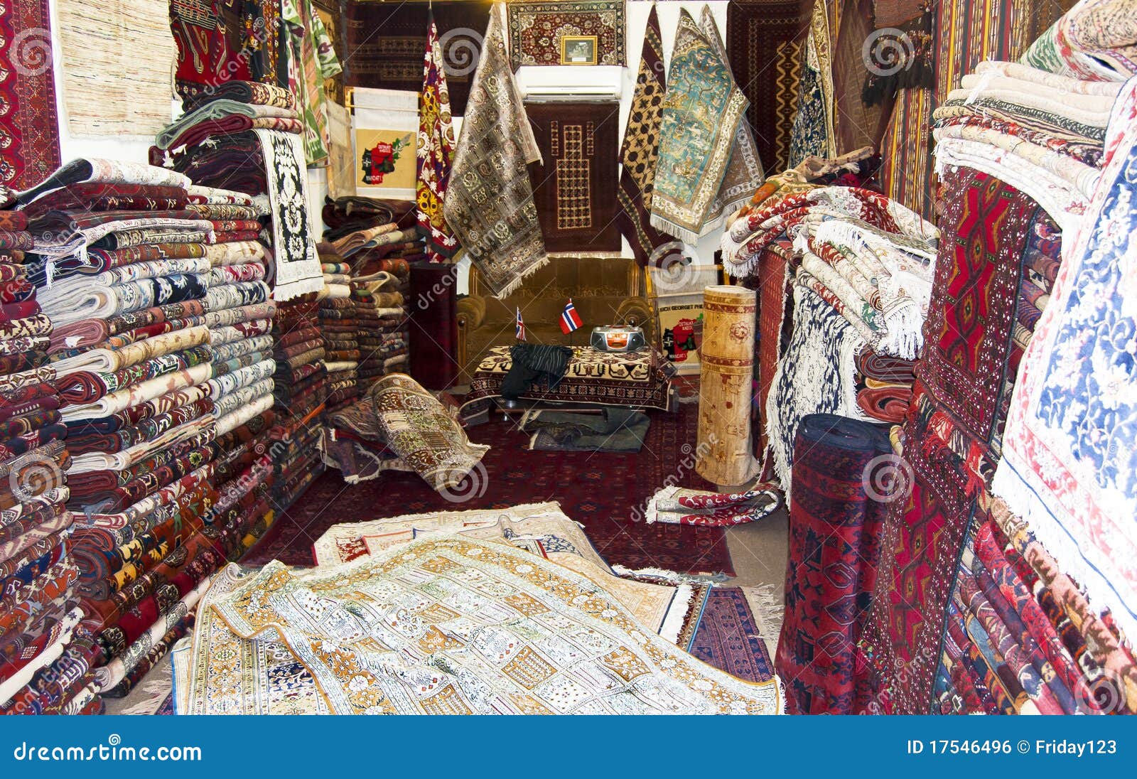 Carpet shop in Kabul stock photo. Image of handmade, travel - 17546496
