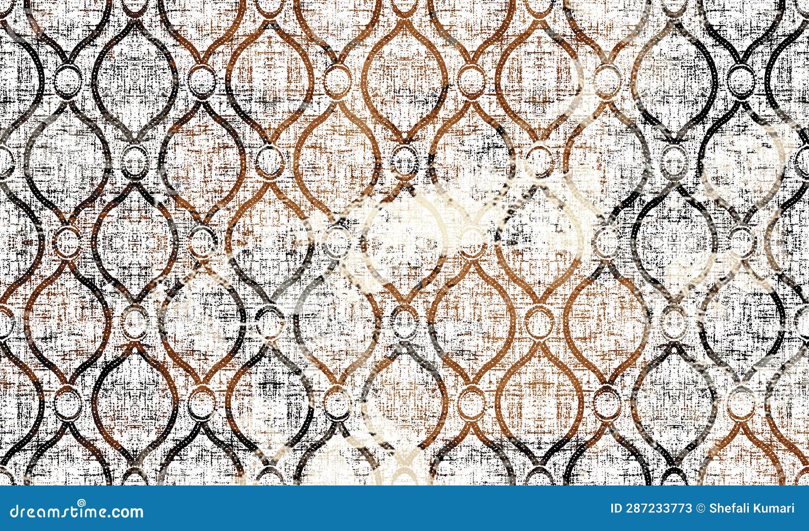 Carpet Textile Design with Grunge and Distressed Texture Repeat Pattern ...