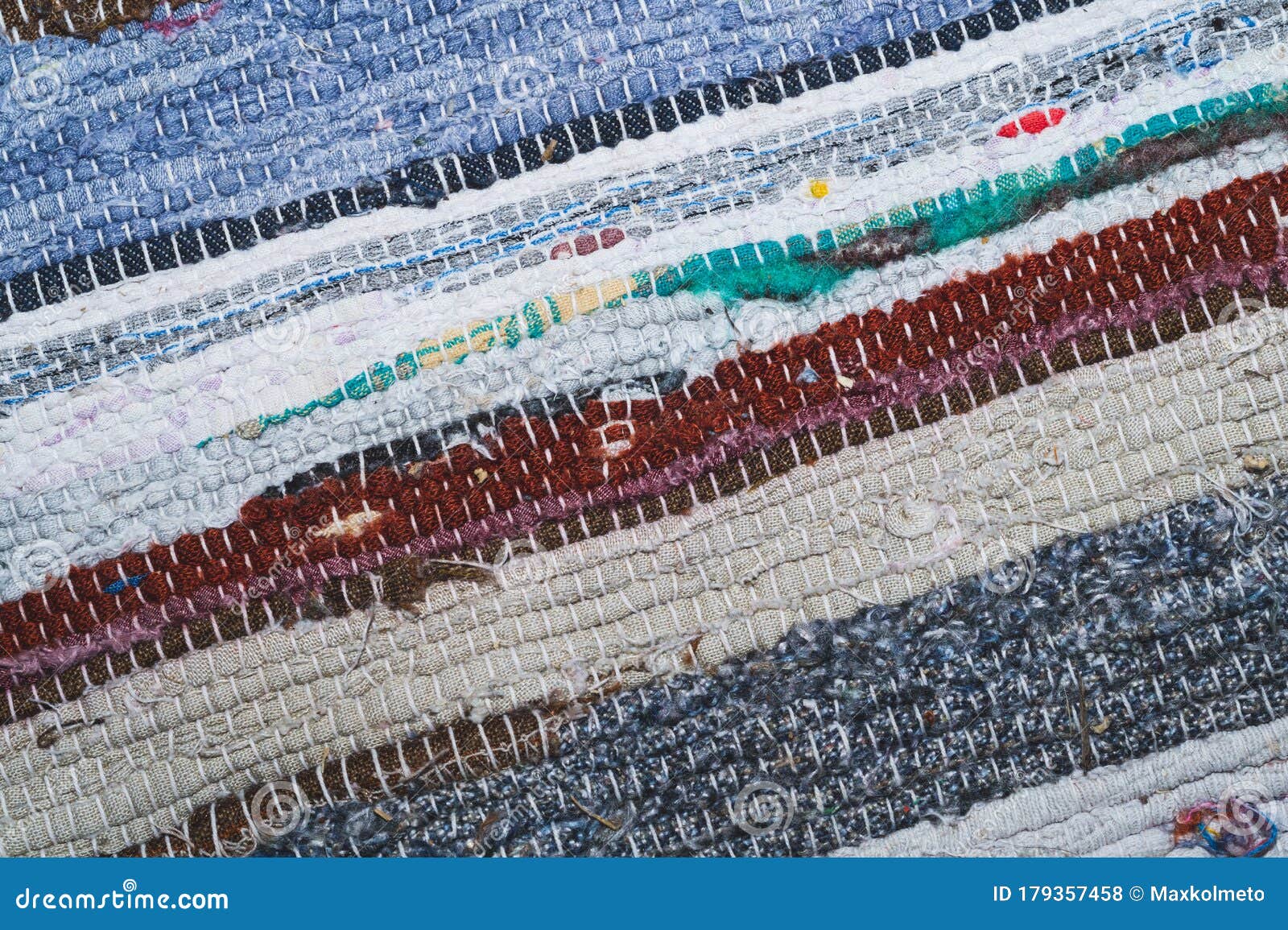 Carpet Texture Close Up. Handmade Rug Stock Photo - Image of ...