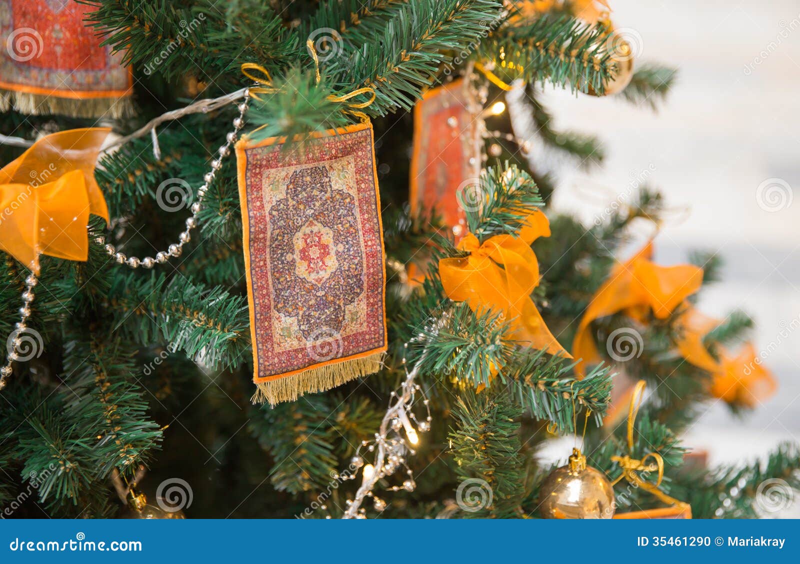 Carpet on a tree stock photo. Image of green, illuminated - 35461290