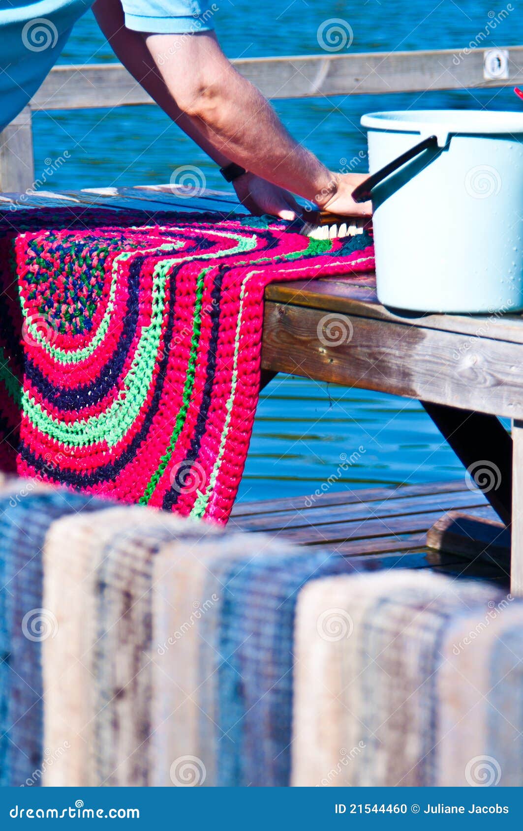 Carpet washing stock photo. Image of washing, pier, helsinki - 21544460