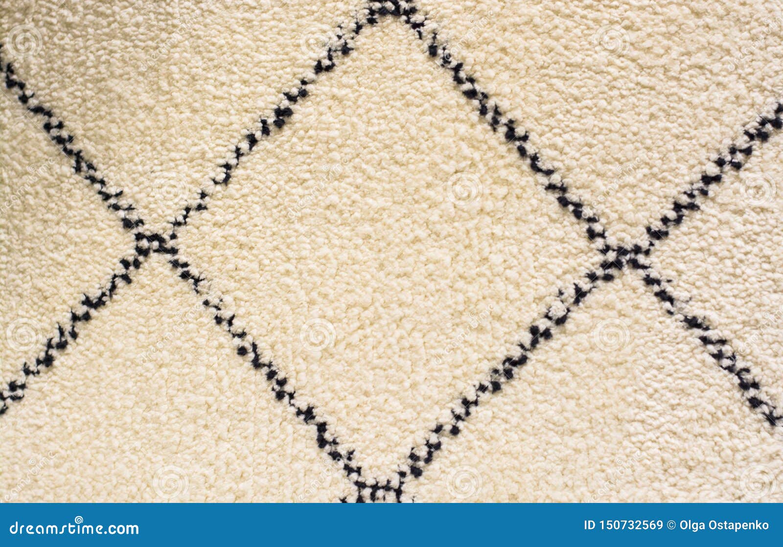 Carpet White Squares Soft Carpet Texture Black and White Floor Wall ...