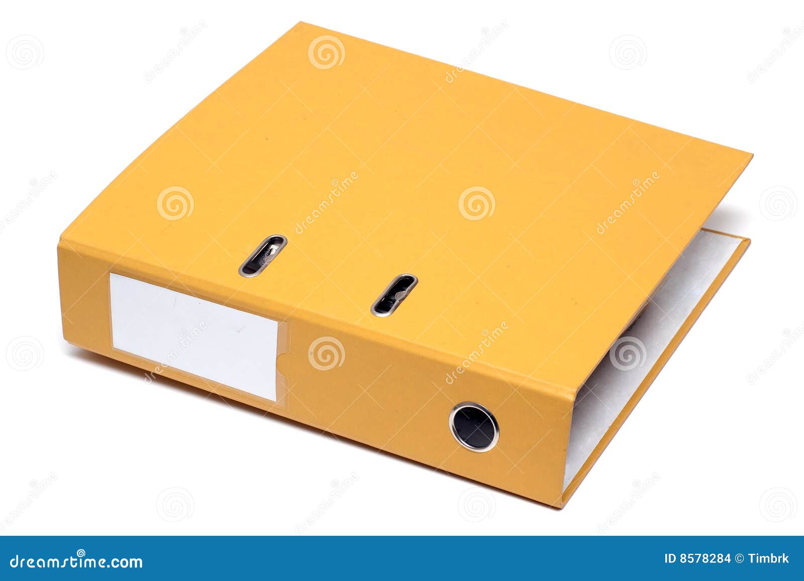 Carpeta amarilla foto de archivo. Imagen de documentos - 8578284