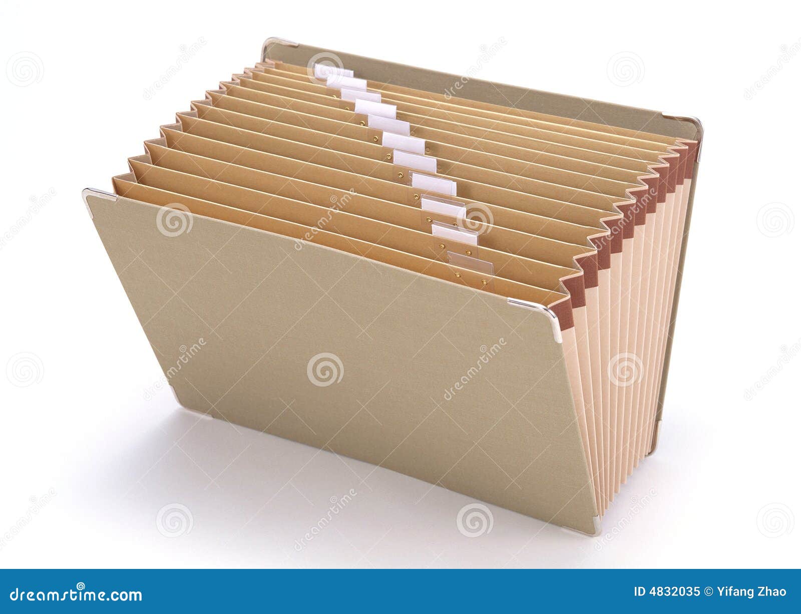 Carpeta de fichero imagen de archivo. Imagen de oficina - 4832035