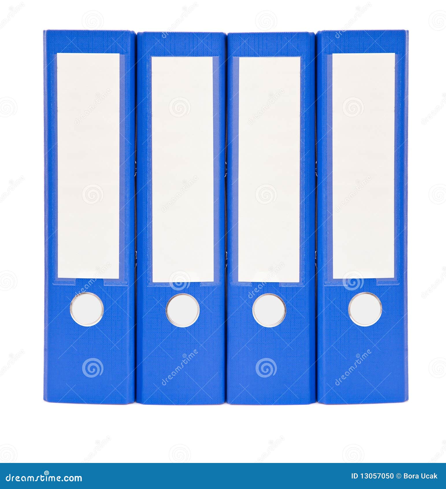 Carpetas azules foto de archivo. Imagen de documento - 13057050