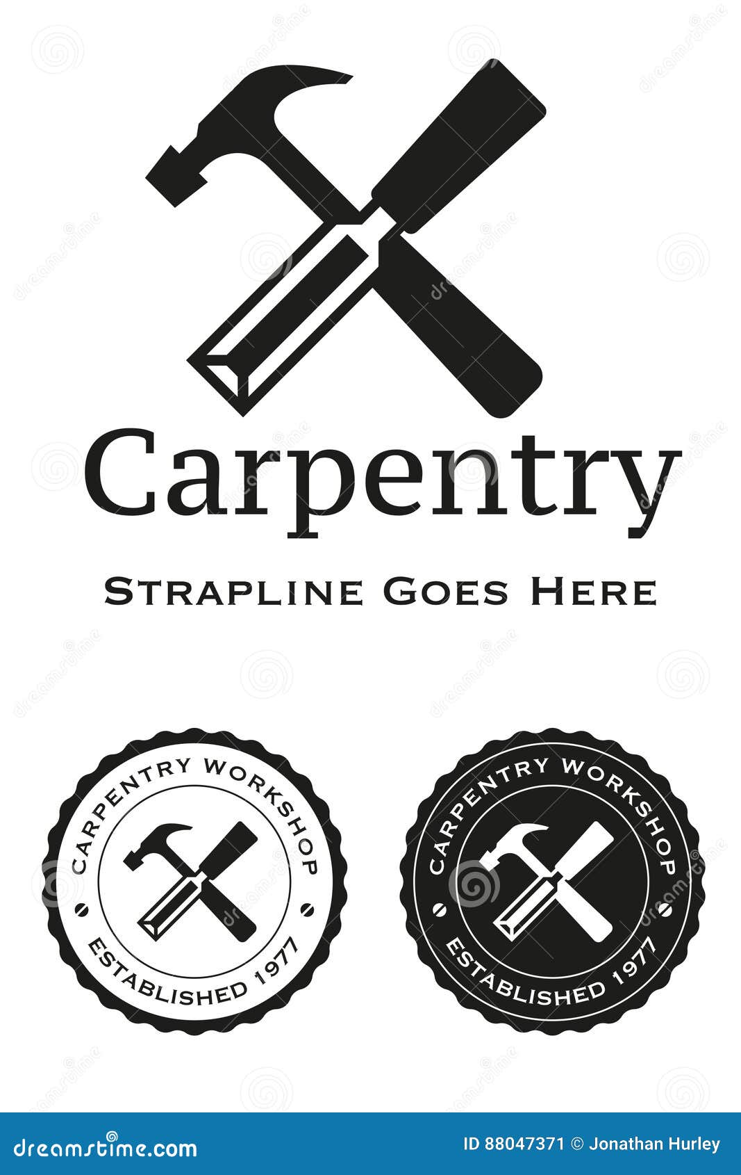 Carpintería ilustración del vector. Ilustración de muestra - 88047371