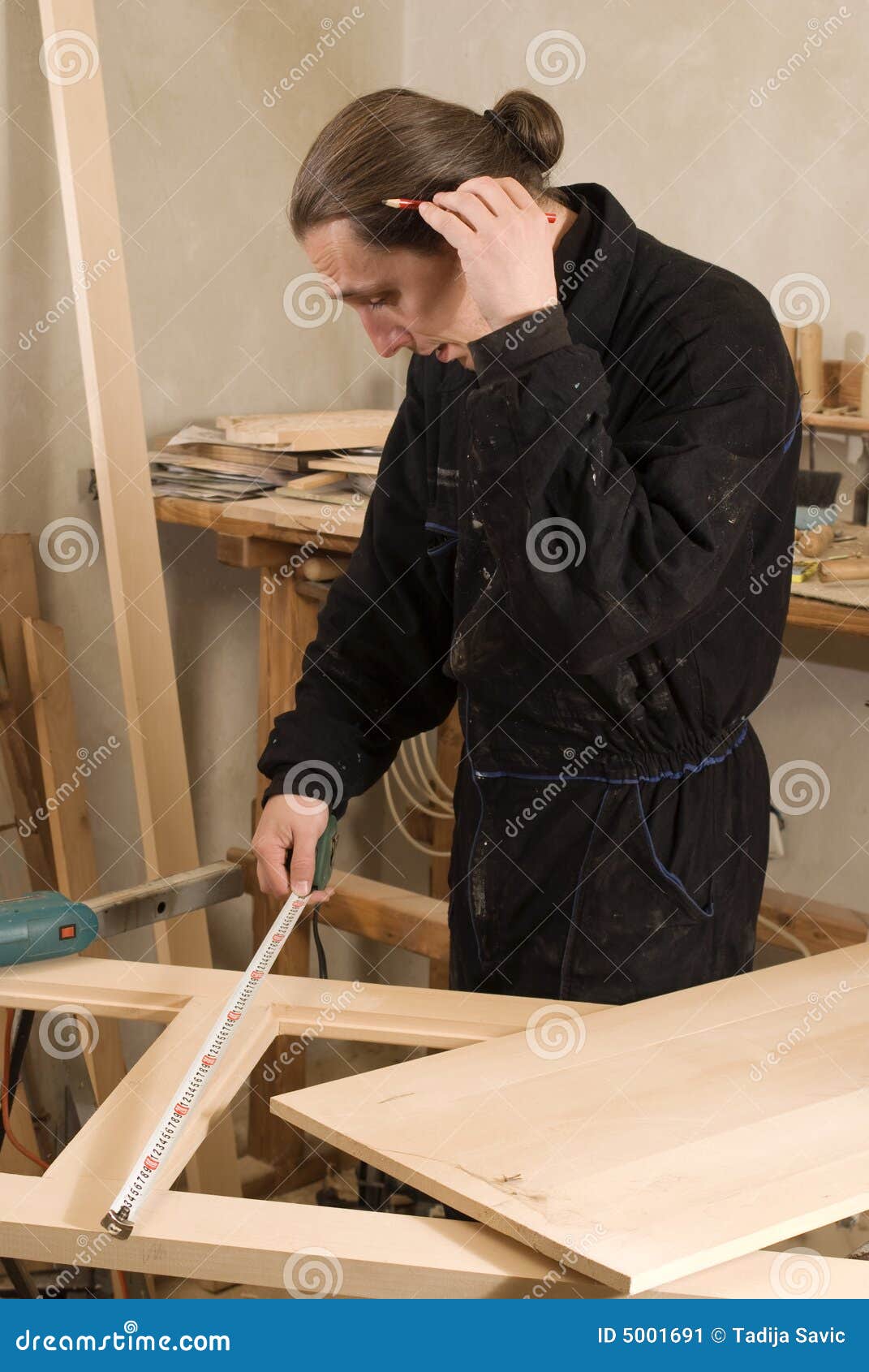 Carpintero imagen de archivo. Imagen de taller, worktable - 5001691