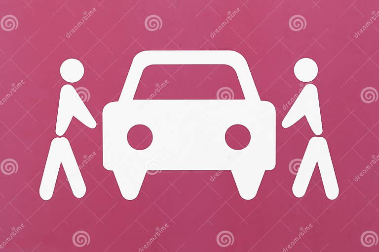 Carpool point panel symbol stock image. Image of french - 132670295