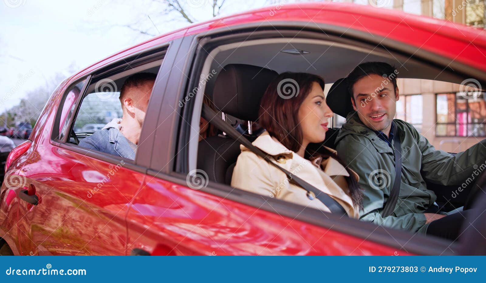 Carpool Ride Sharing. African People Stock Image - Image of service ...