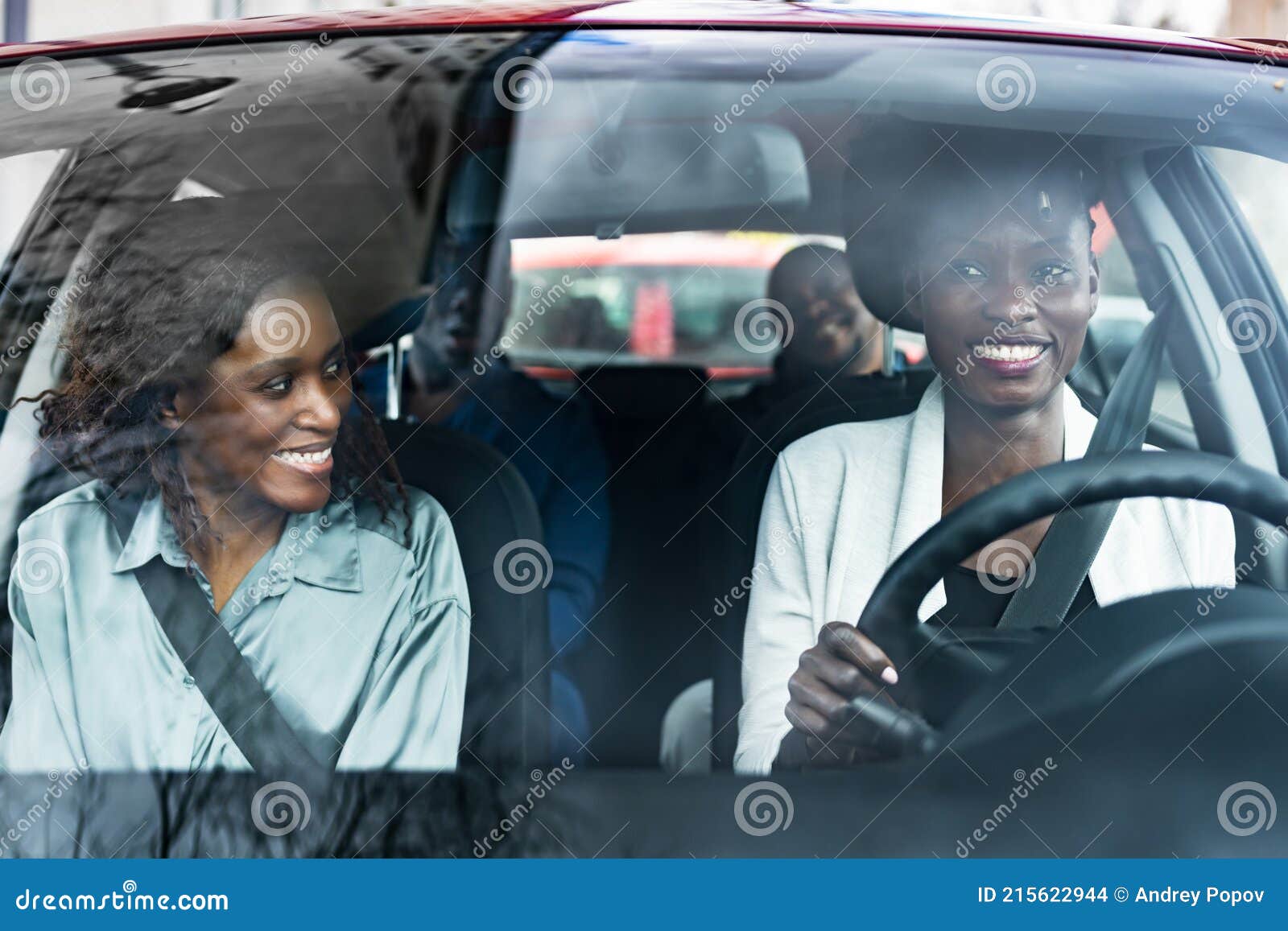 Carpool Ride Sharing. African People Stock Photo - Image of diverse ...