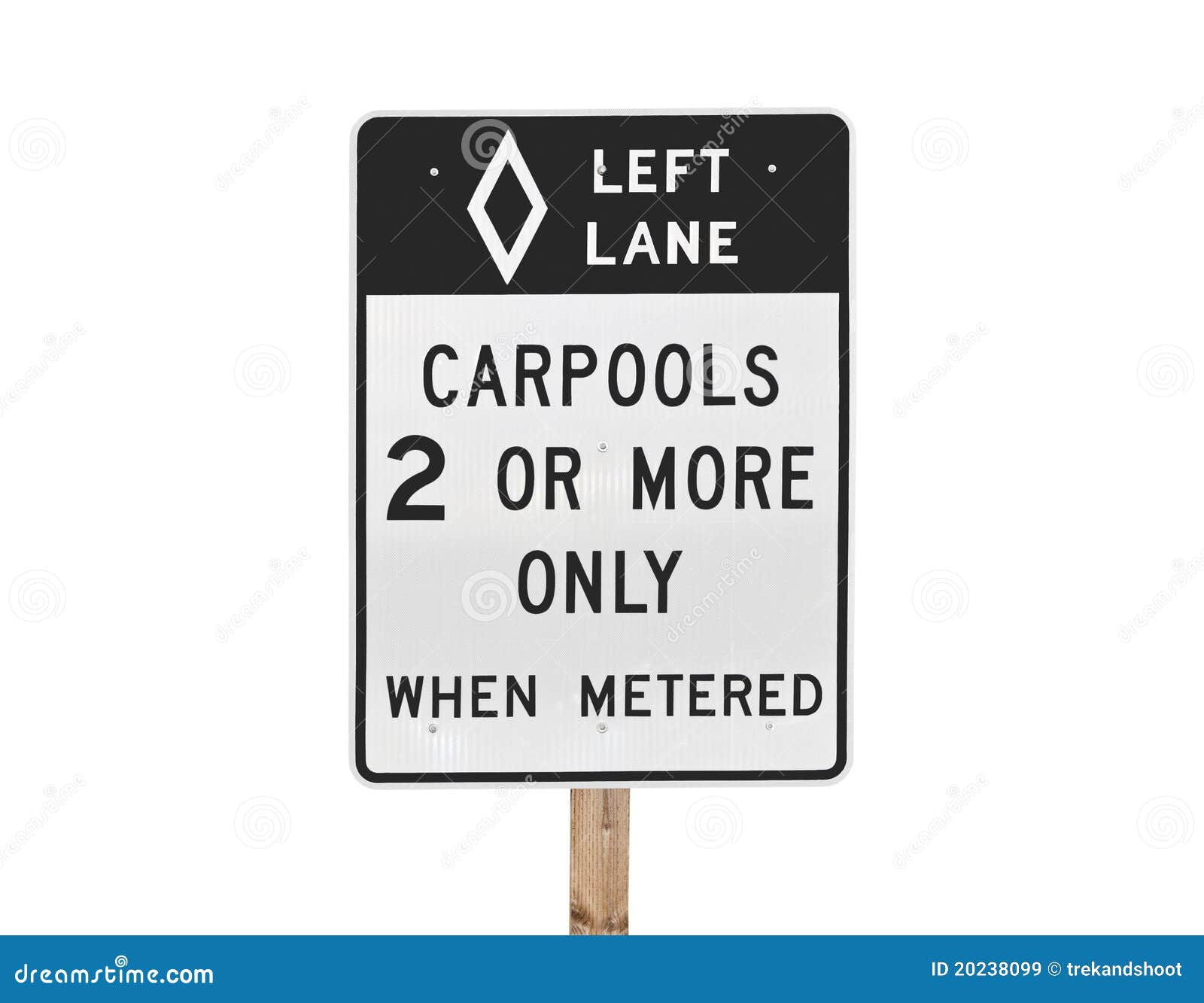 Carpool Sign Isolated stock image. Image of carpool, highway - 20238099