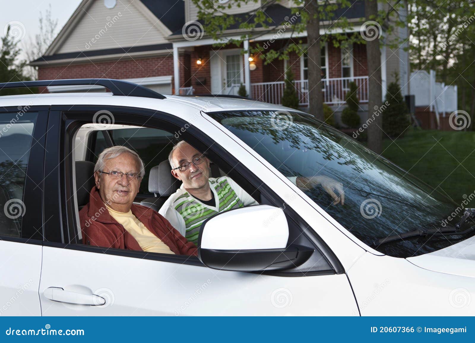 Carpooling stock photo. Image of people, casual, confused - 20607366