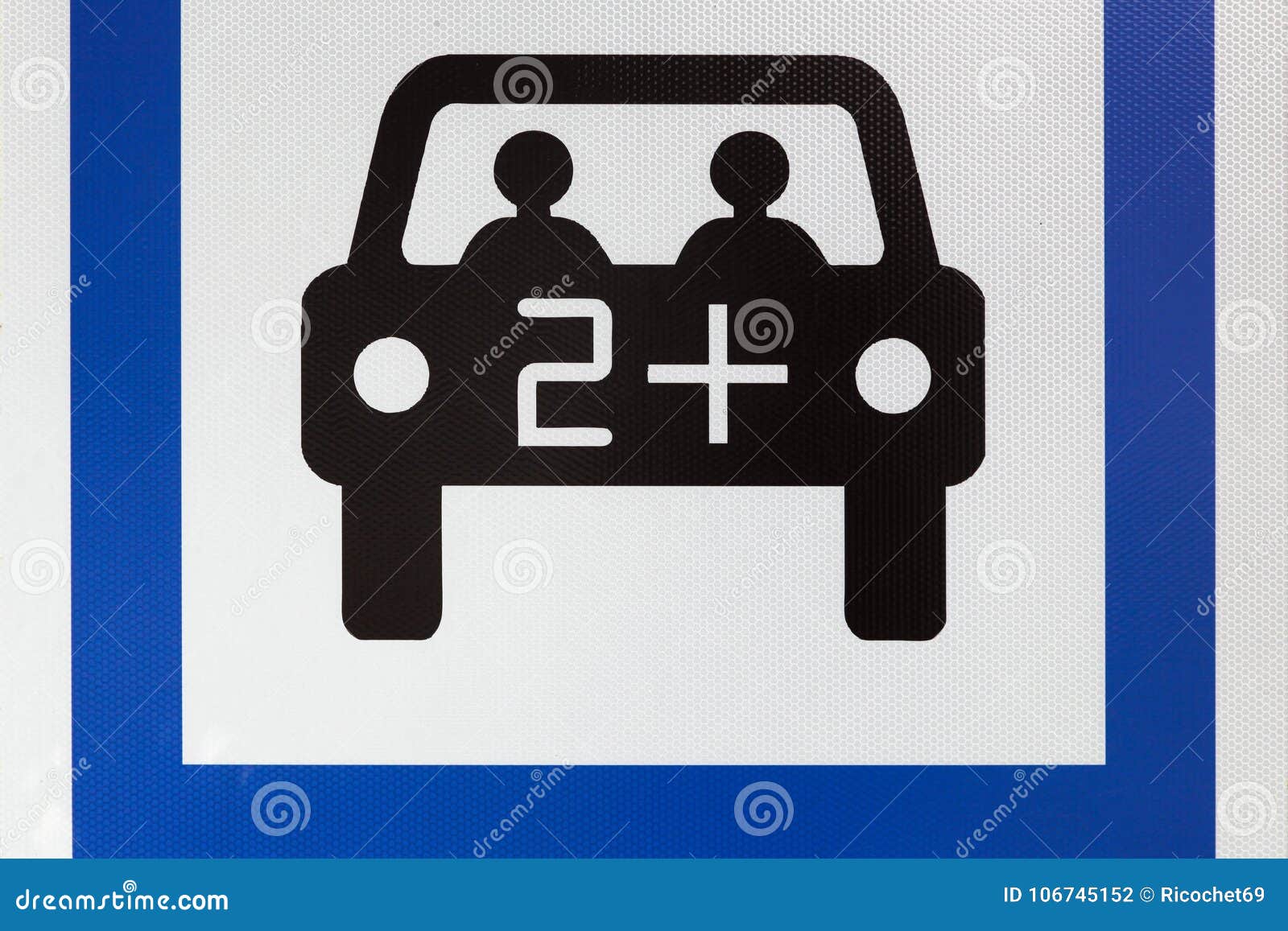 Carpooling point sign stock photo. Image of parking - 106745152