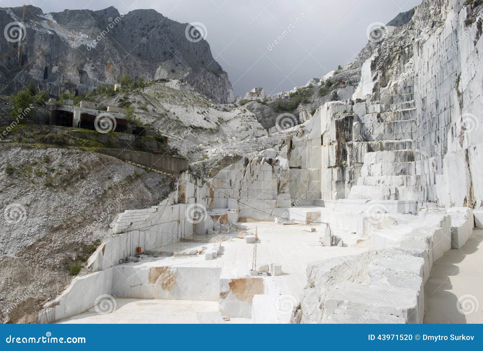 Marble Quarry, White Marble Stock Photography | CartoonDealer.com #53531294