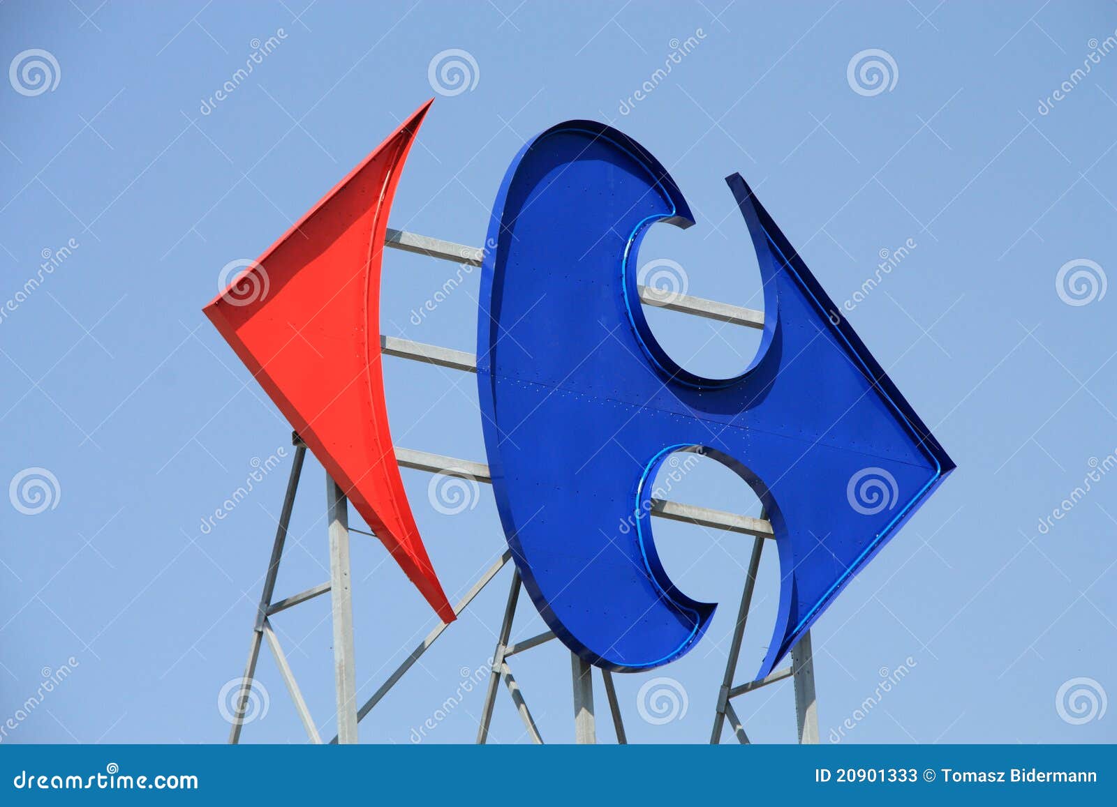 Carrefour editorial stock photo. Image of business, food - 20901333